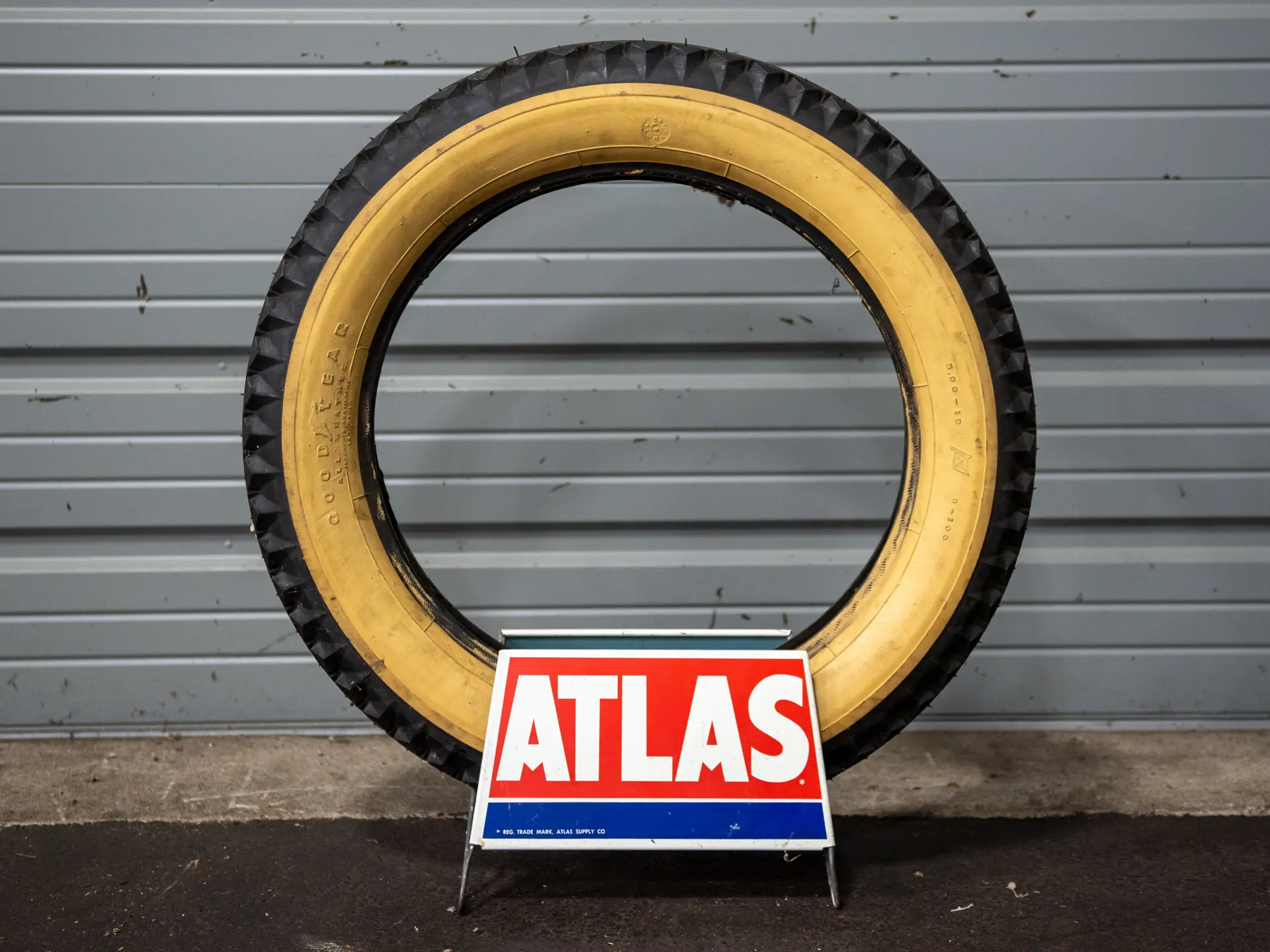 Atlas Tire Display | Auburn Fall 2021 | RM Sotheby's
