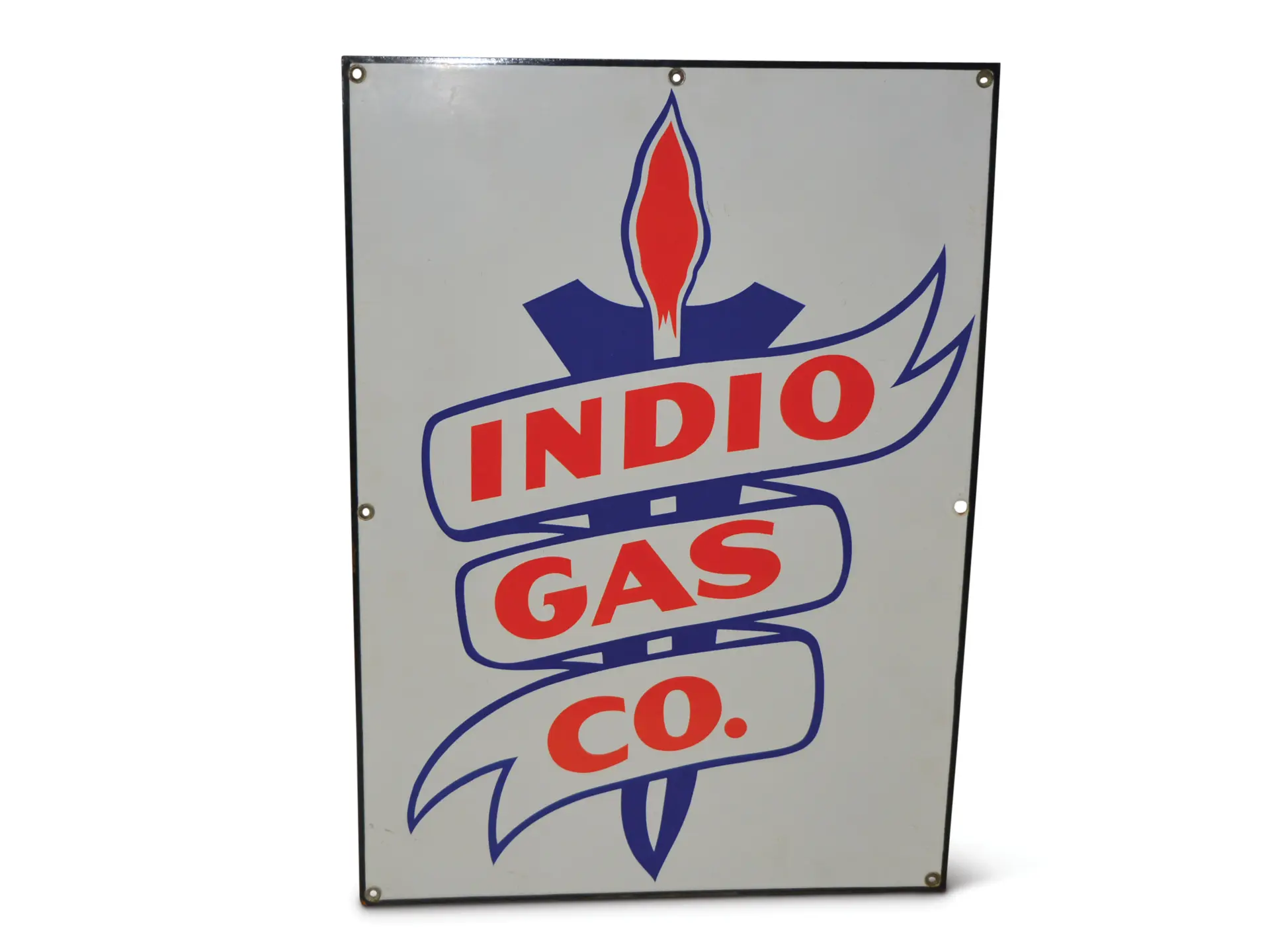 Indio Gas Co. Porcelain Sign | Auburn Fall 2019 | RM Sotheby's