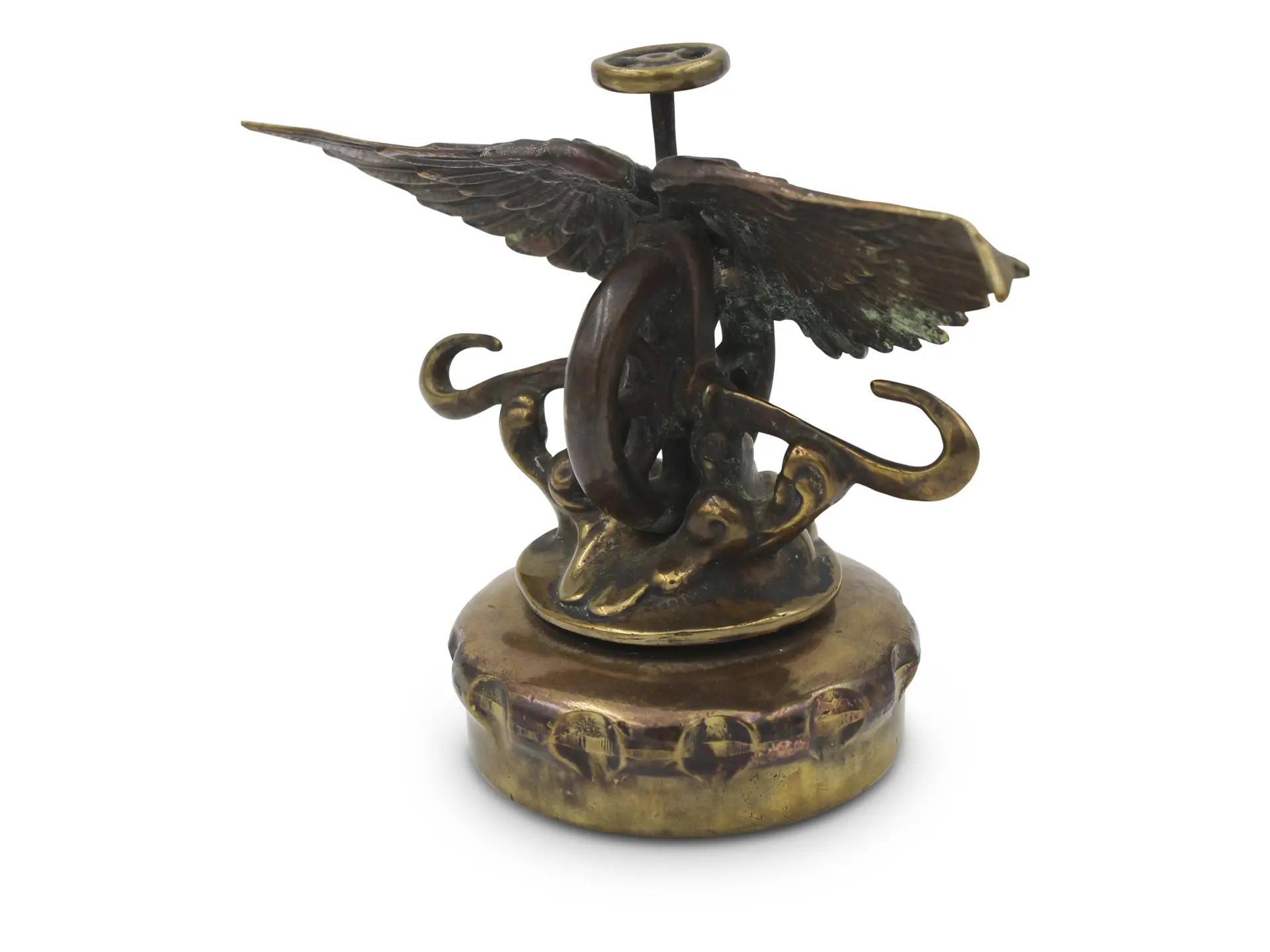 Austin 'Winged Wheel,' 1905 | Ornamental Online: Mascots, Part II | RM ...