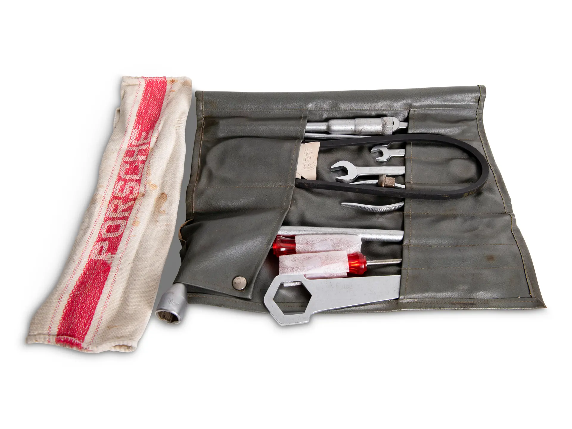 Porsche 356 B/C Tool Kit, Gray Vinyl | The White Collection | RM Sotheby's