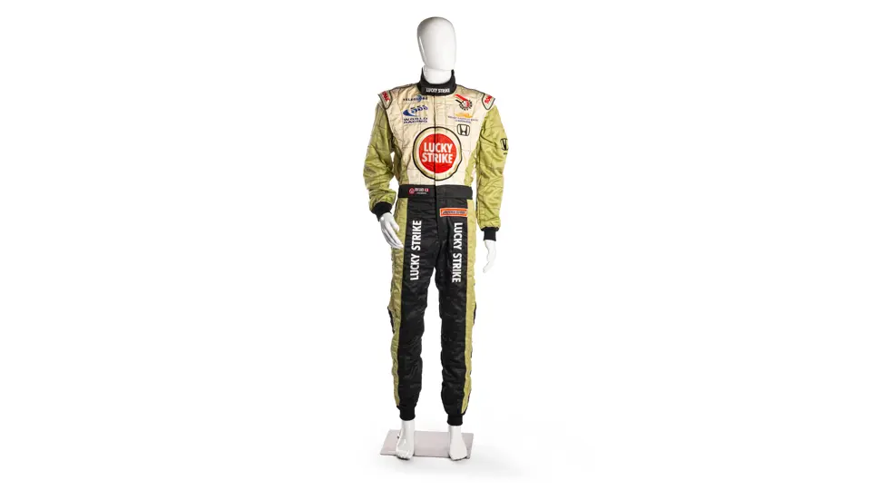 2000 Jacques Villeneuve BAR Formula 1 Sparco Racing Suit | The ...
