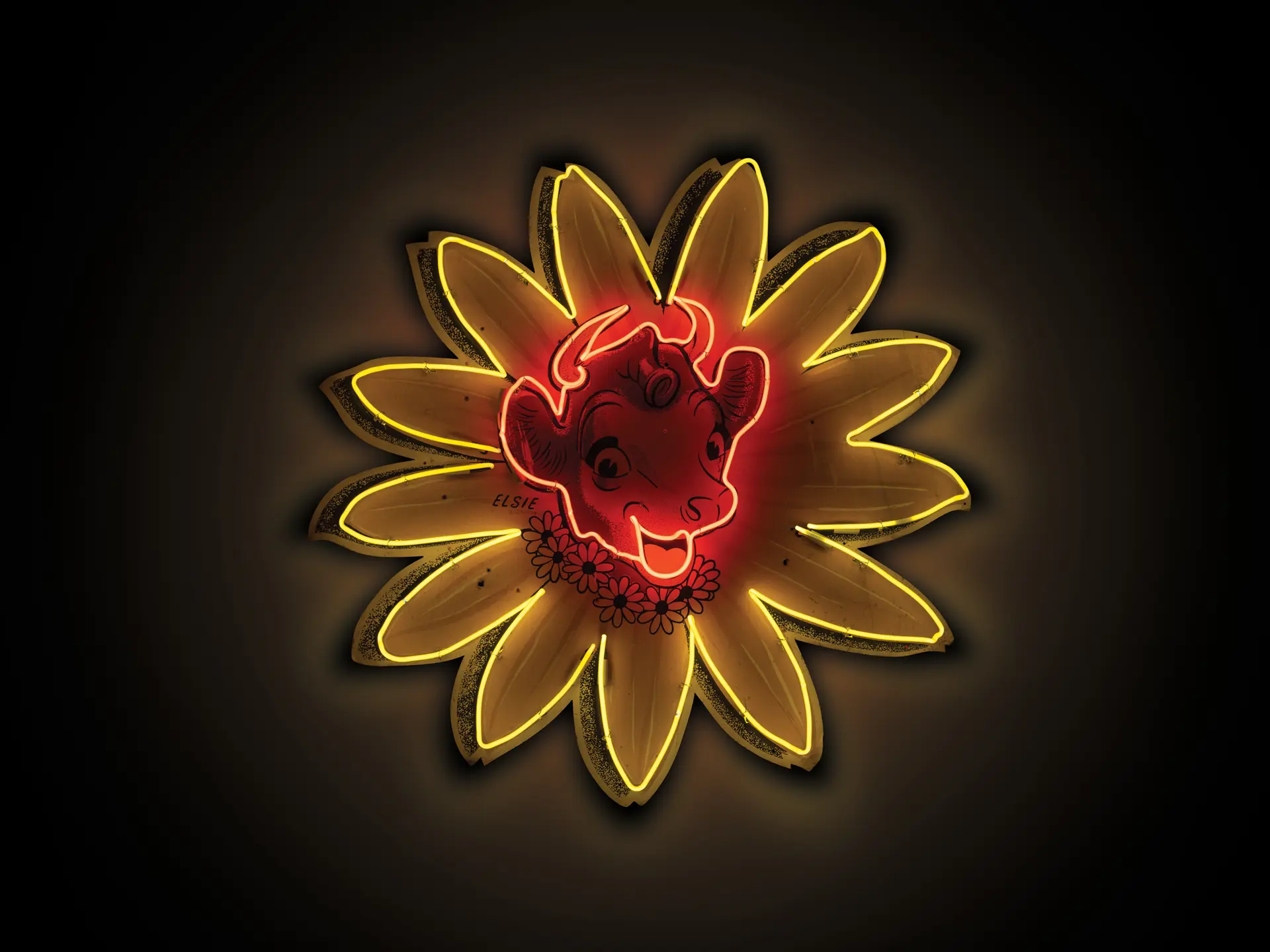 Borden's Elsie Cow Neon Sign | The Dingman Collection | RM Sotheby's