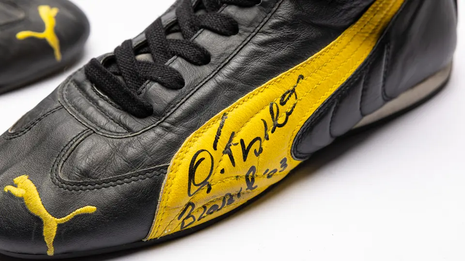 2003 Giancarlo Fisichella Jordan Grand Prix Formula 1 Puma Signed ...