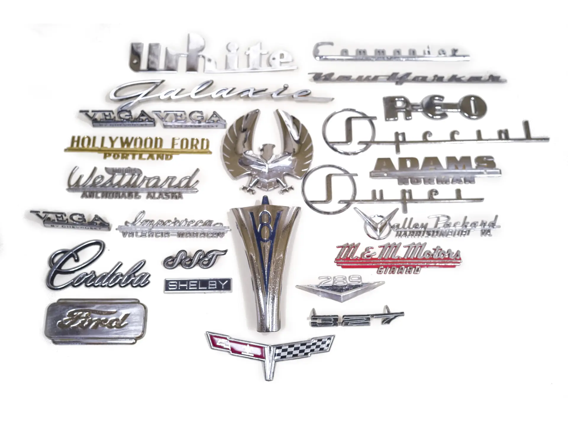 Assortment of Car Badges | THE MITOSINKA COLLECTION | RM Sotheby's