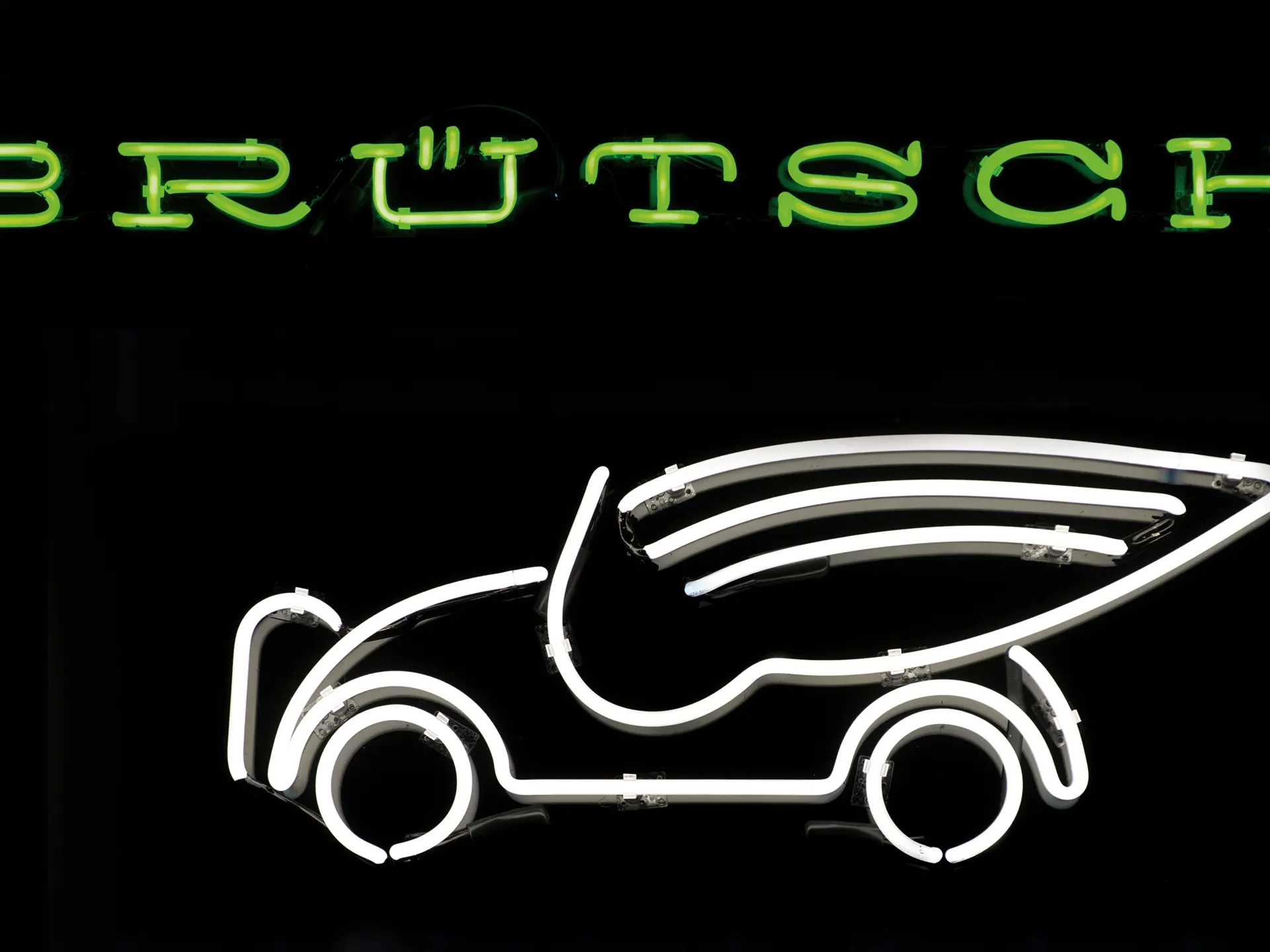 Kleinschnittger and Brütsch Neon Signs | The Bruce Weiner Microcar ...
