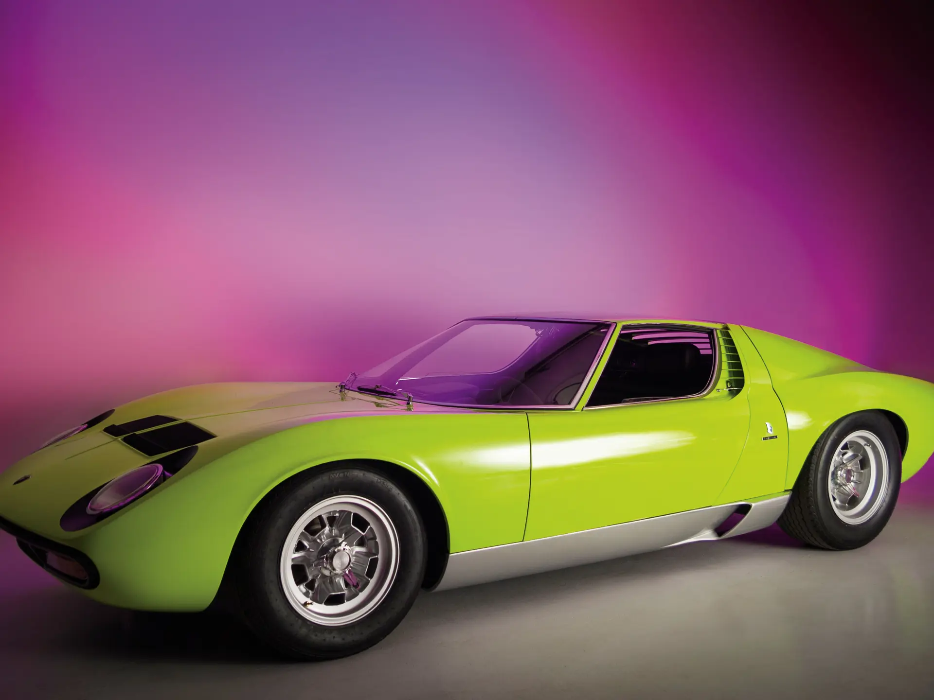 1967 Lamborghini Miura P400 SV Conversion by Bertone | Monterey 2012 ...