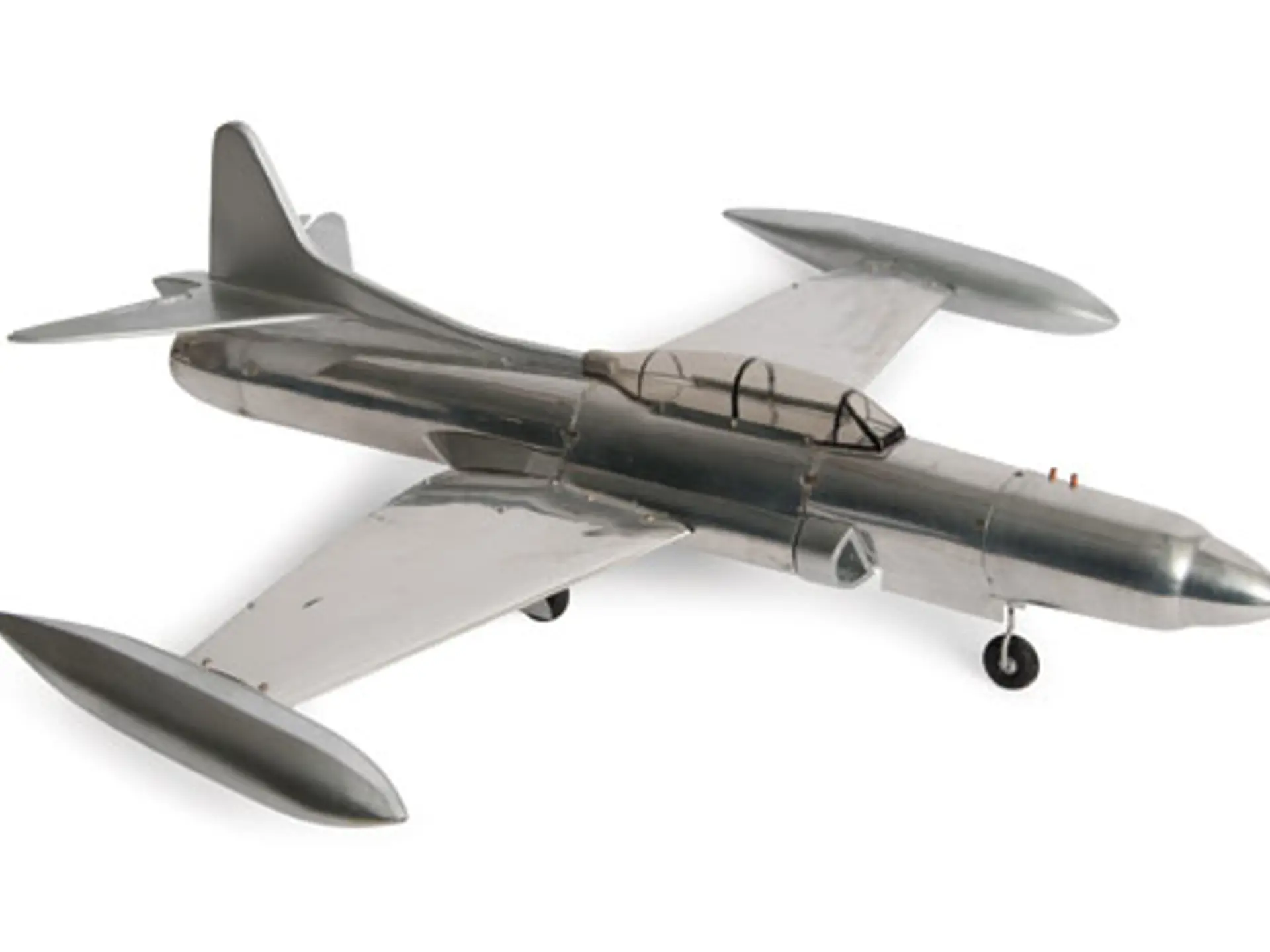 Aluminum Jet Plane Model (26" X 8" X 26") | Auburn Fall 2013 | RM Sotheby's