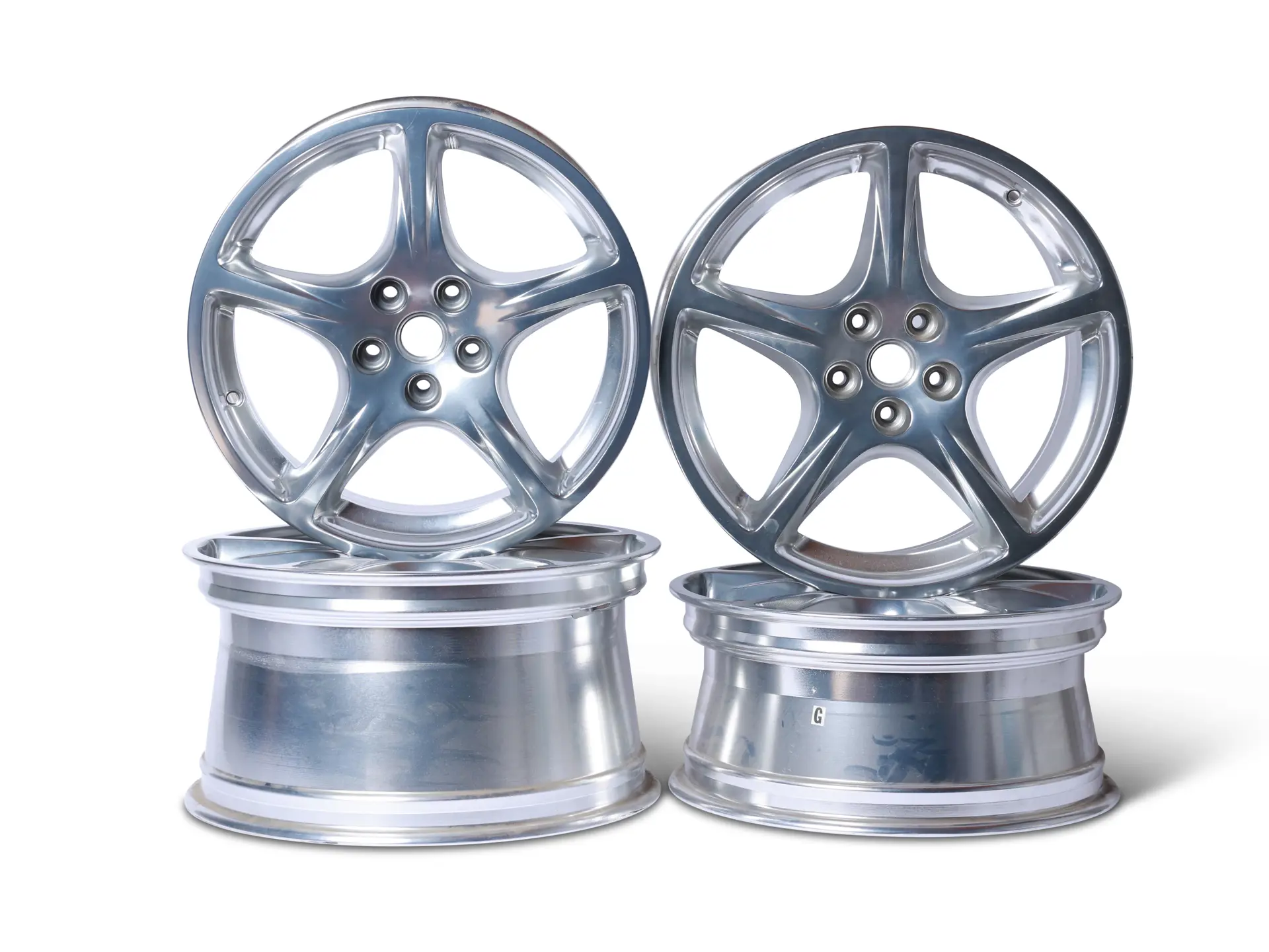 Four Ferrari 612 Scaglietti Wheels | The Garagista Collection | RM ...