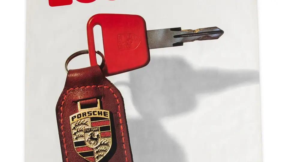 Porsche Leasing Poster, German, 1980 | The White Collection | Online ...