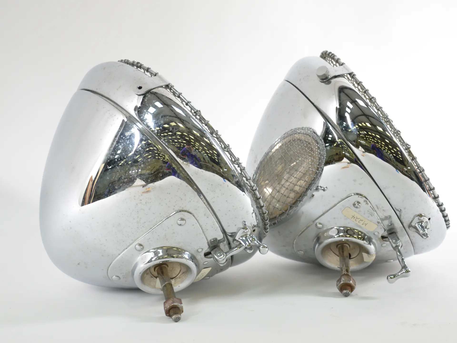 A Large set of Lucas headlamps | Auburn Spring 2016 | RM Sotheby's