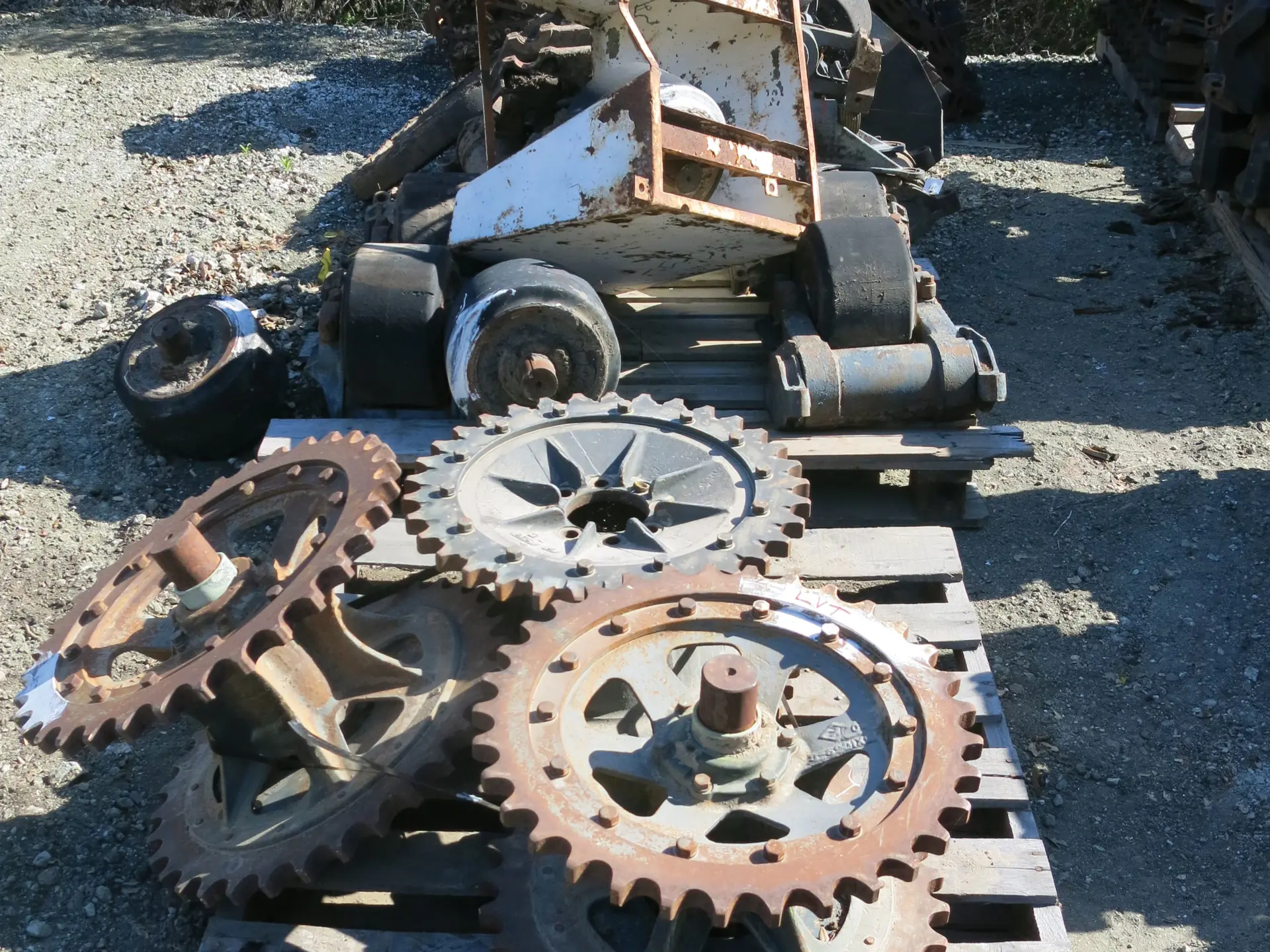 Four Skids Of LVT Parts | The Littlefield Collection | RM Sotheby's