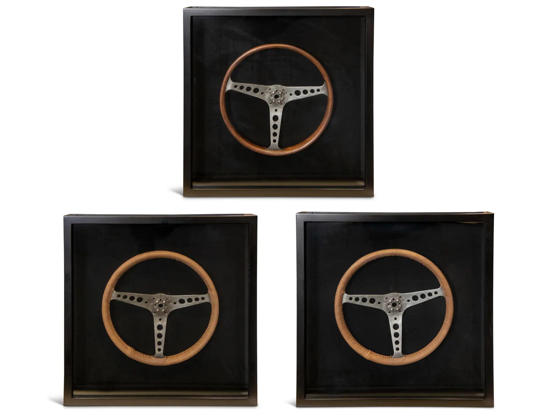 Decorative Vintage-Style Framed Steering Wheels | Dare to Dream ...