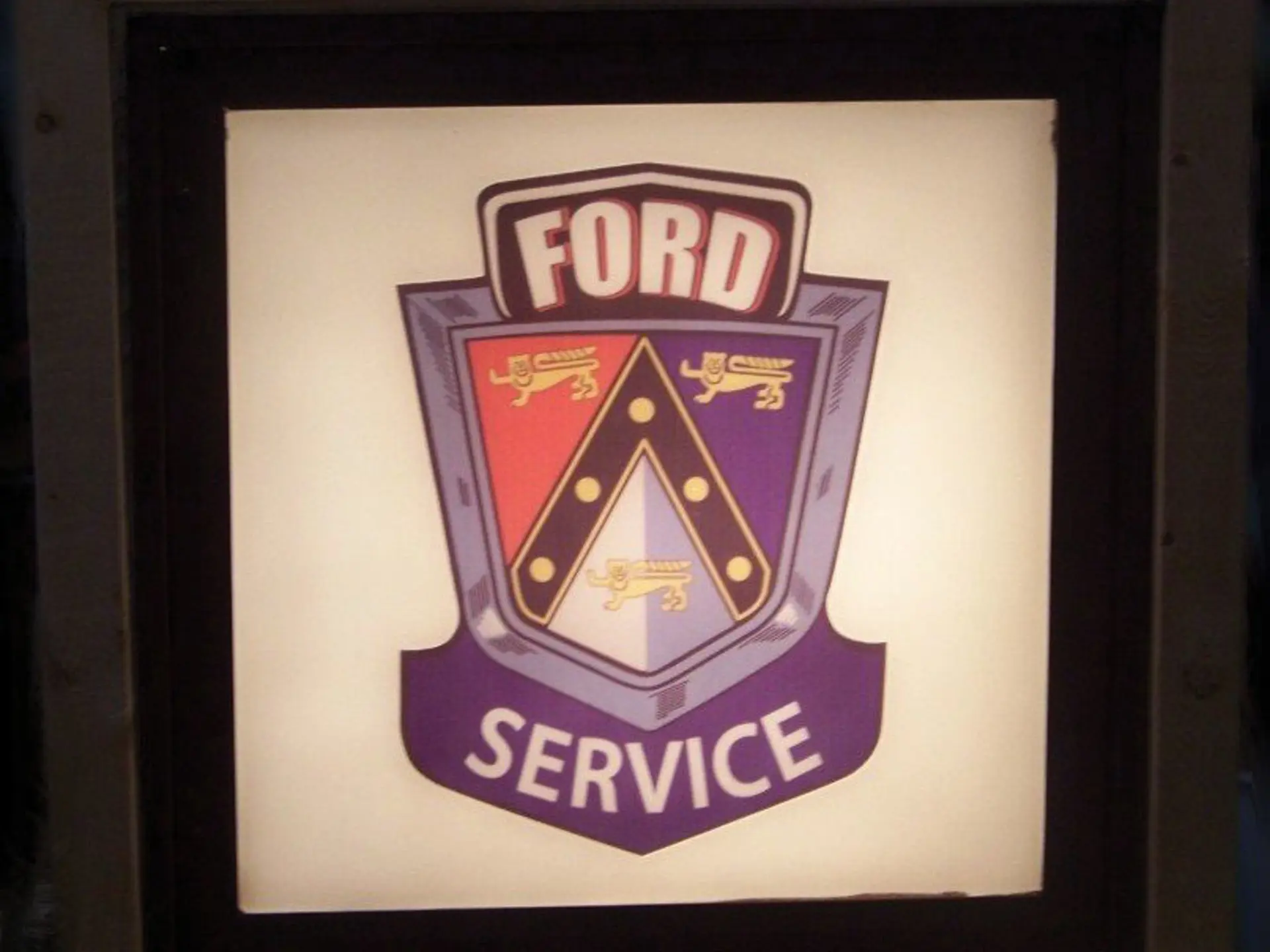 Ford Service Light-Up Advertising Display (12" x 12") | Fall Carlisle ...