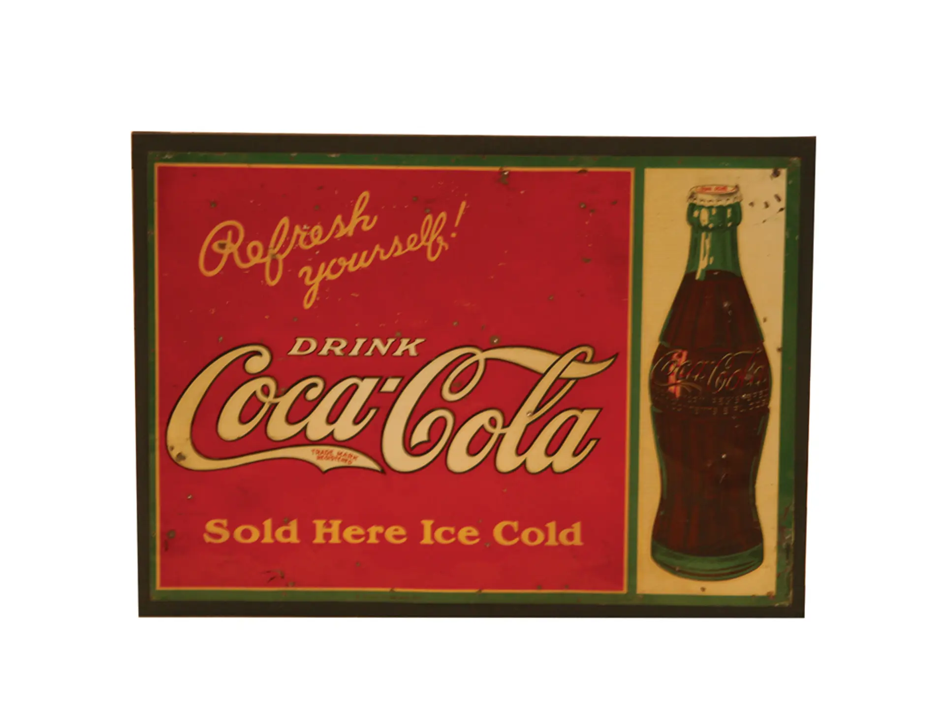 COCA-COLA SIGN | Private Collection of Tom & Marlene Stackhouse | RM ...