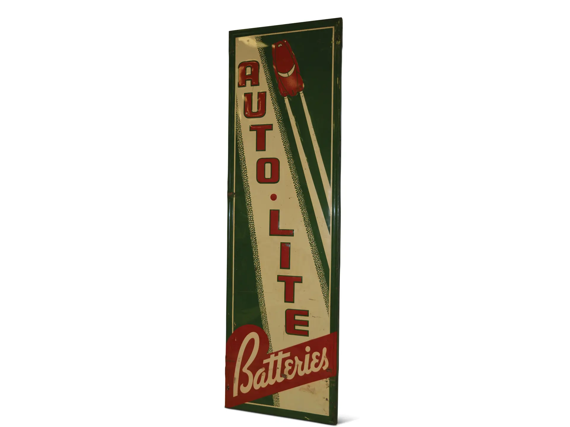 Auto-Lite Batteries with Car Metal Sign | Auburn Fall 2019 | RM Sotheby's