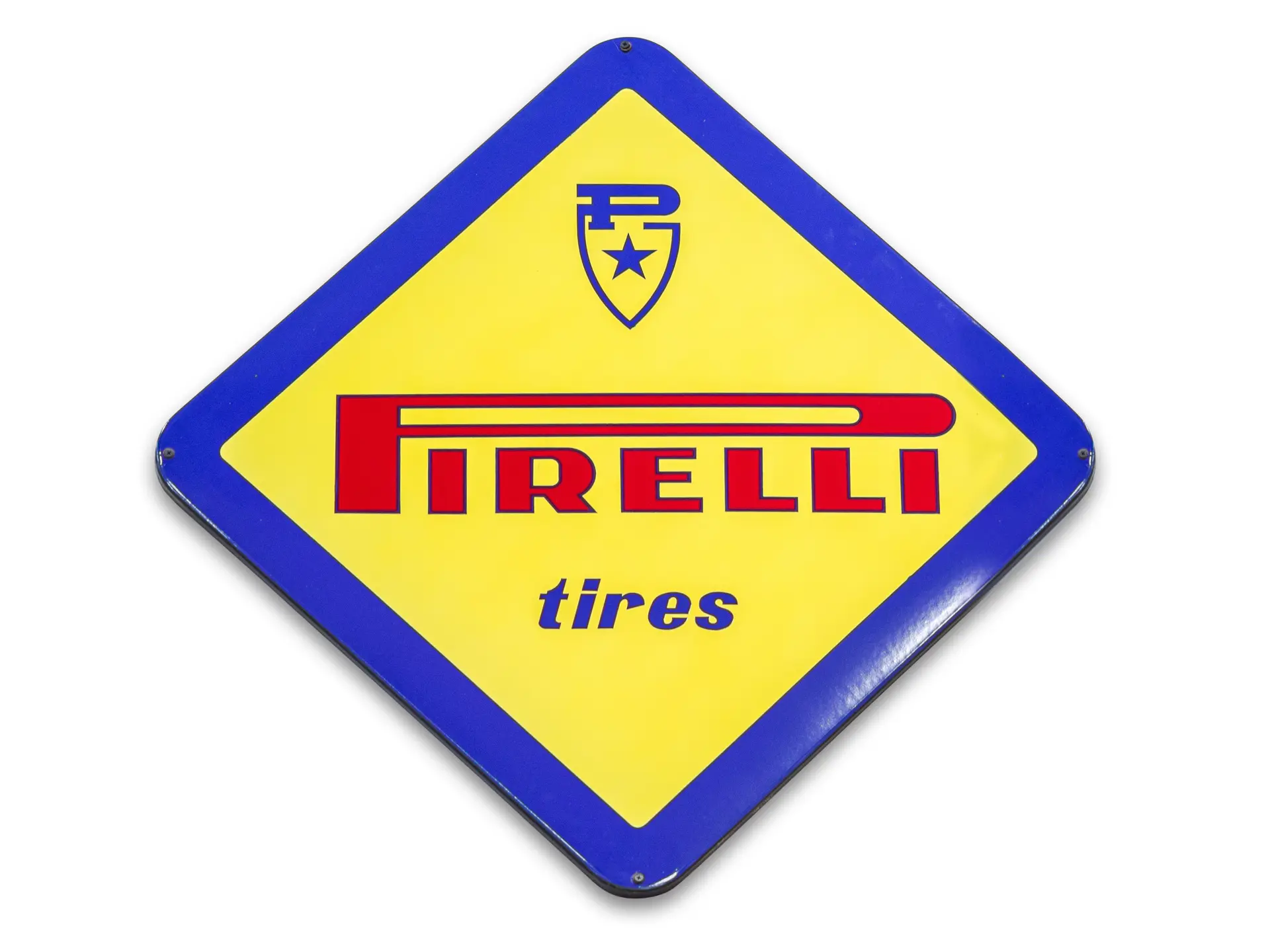 Pirelli Tires Porcelain Sign | Gene Ponder Collection | RM Sotheby's