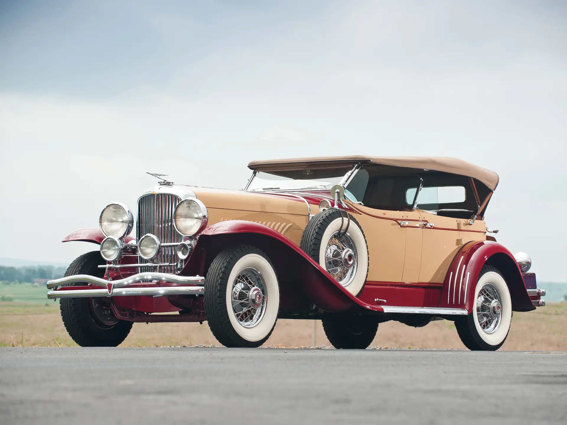 1931 Duesenberg Model J 'Barrelside' Dual-Windshield Phaeton by LeBaron ...