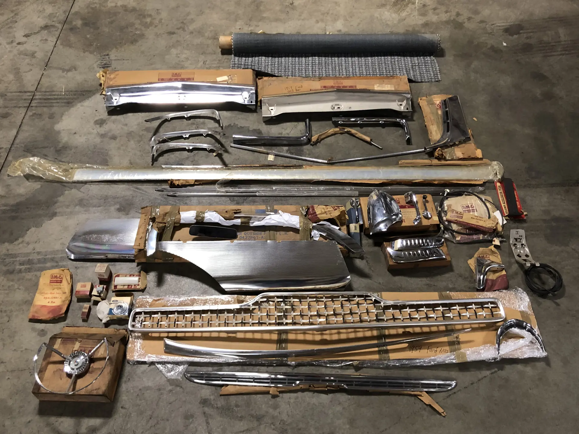 Assorted Ford Parts, including NOS, ca. 1950s | Auburn Fall 2020 | RM ...