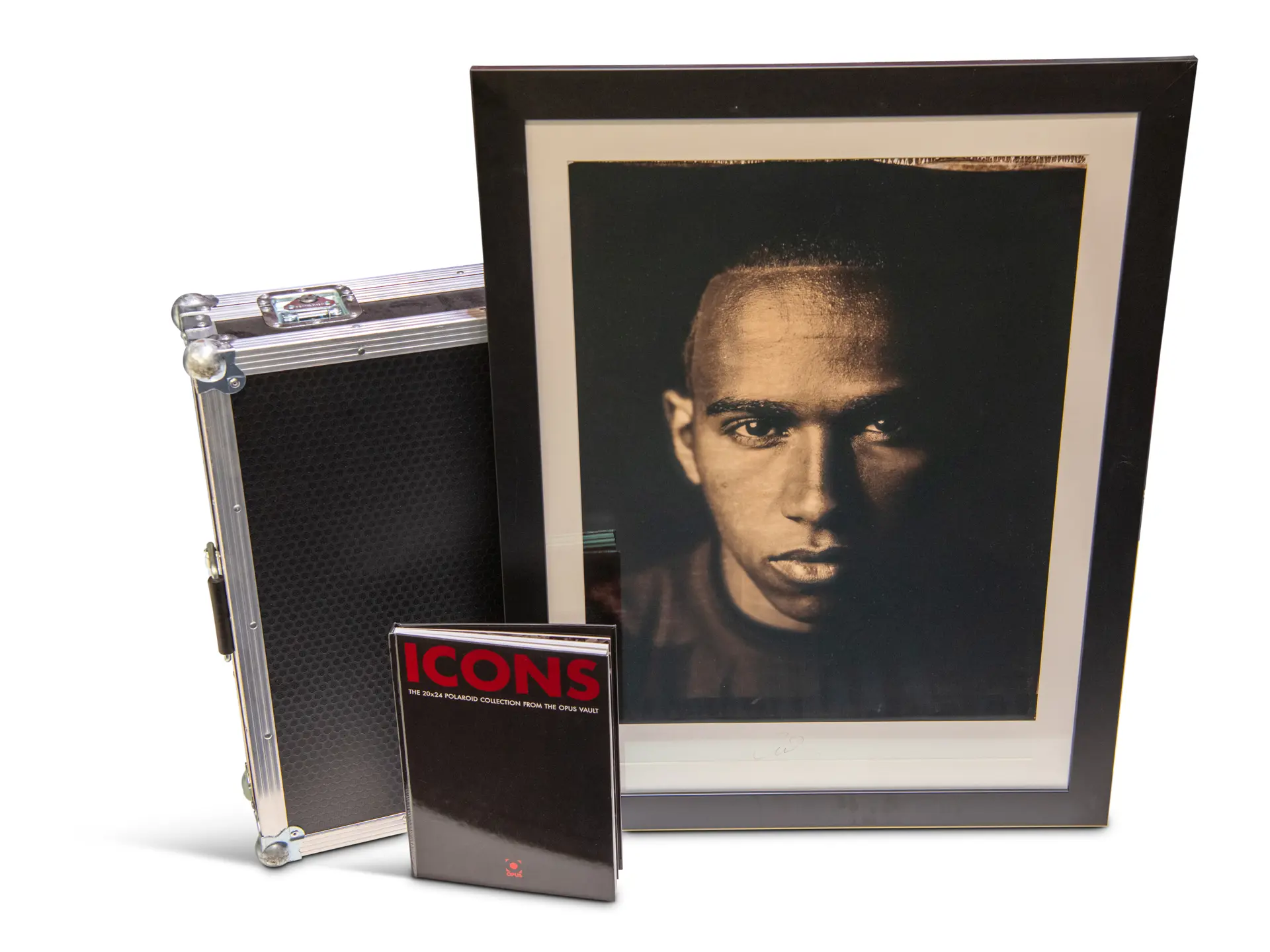 Opus ICONS Polaroid Prints, Book, and Framed Lewis Hamilton Portrait ...