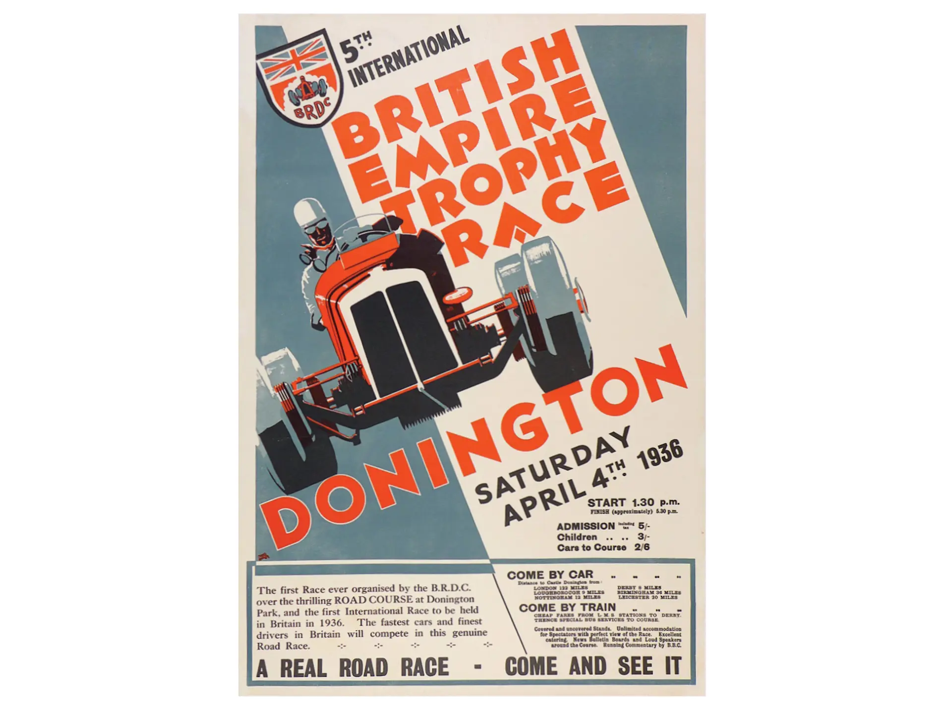 5th International British Empire Trophy Race, Donington, 1936 ...