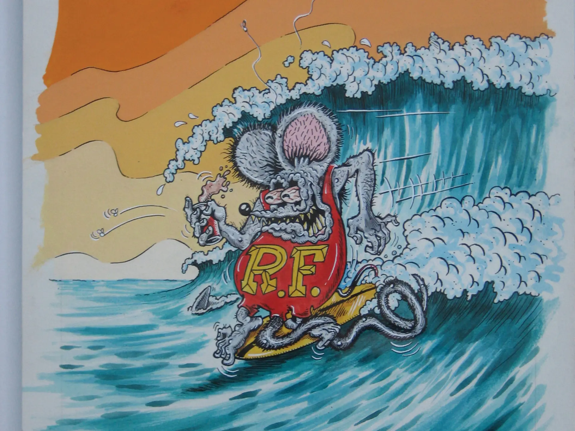 Rat Fink Surfer in Color - Ed “Big Daddy” Roth | Icons of Speed & Style ...