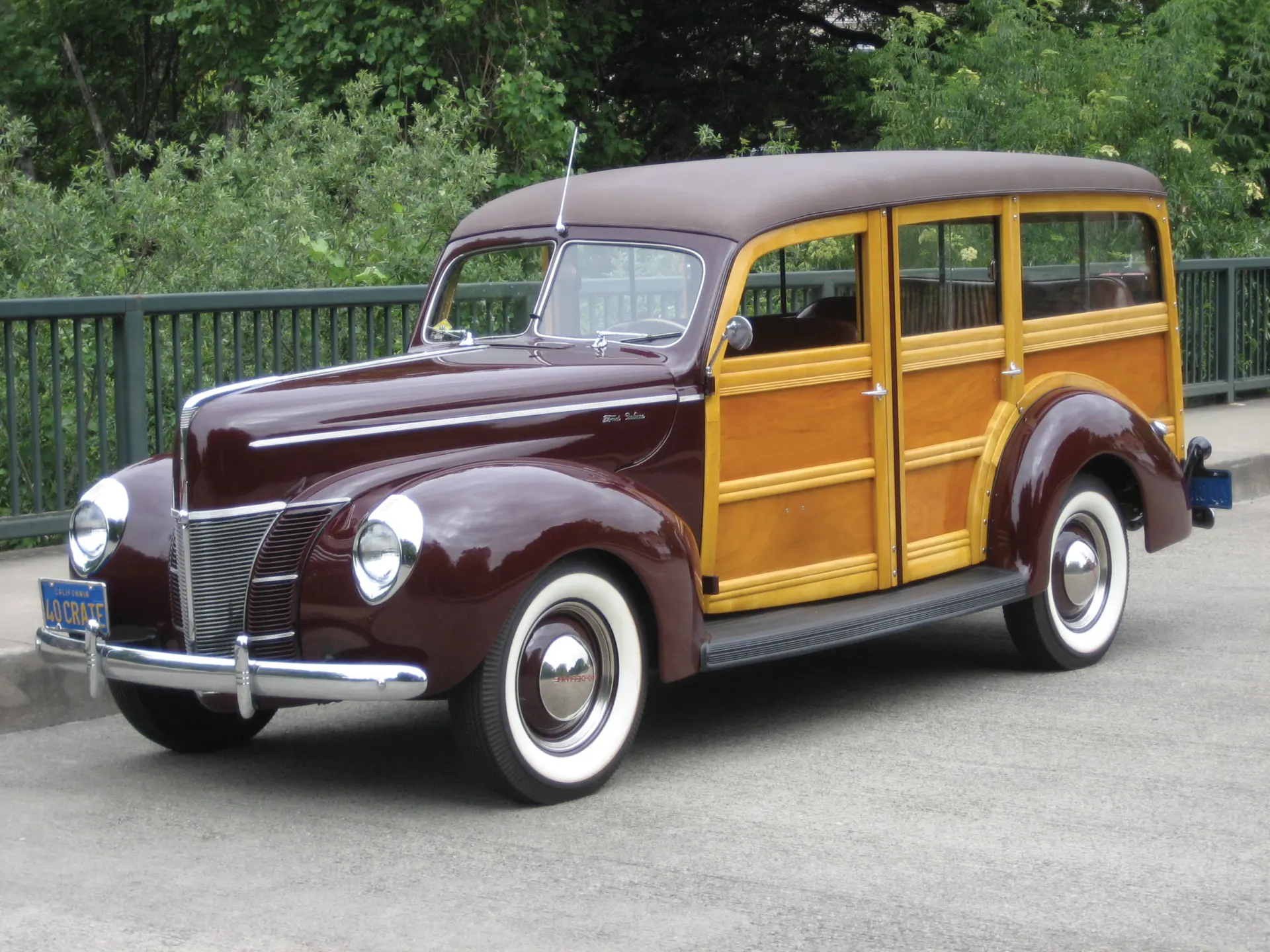 1940 Ford Deluxe Station Wagon | Sports & Classics of Monterey 2008 ...