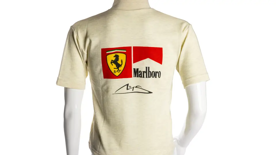 2003 Michael Schumacher Scuderia Ferrari Formula 1 Nomex Signed ...