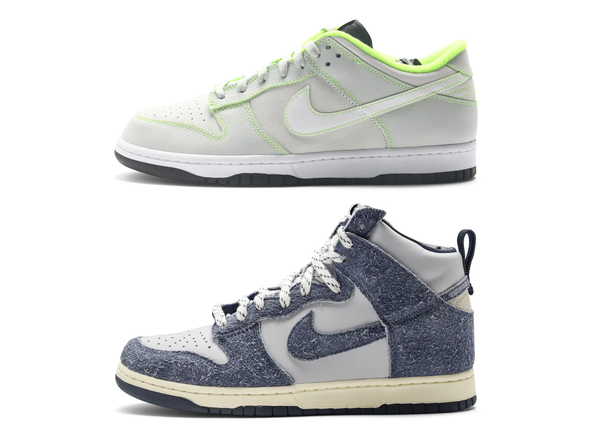 Set of Two | Nike Dunk High and Nike Dunk Low | Dare to Dream | The ...