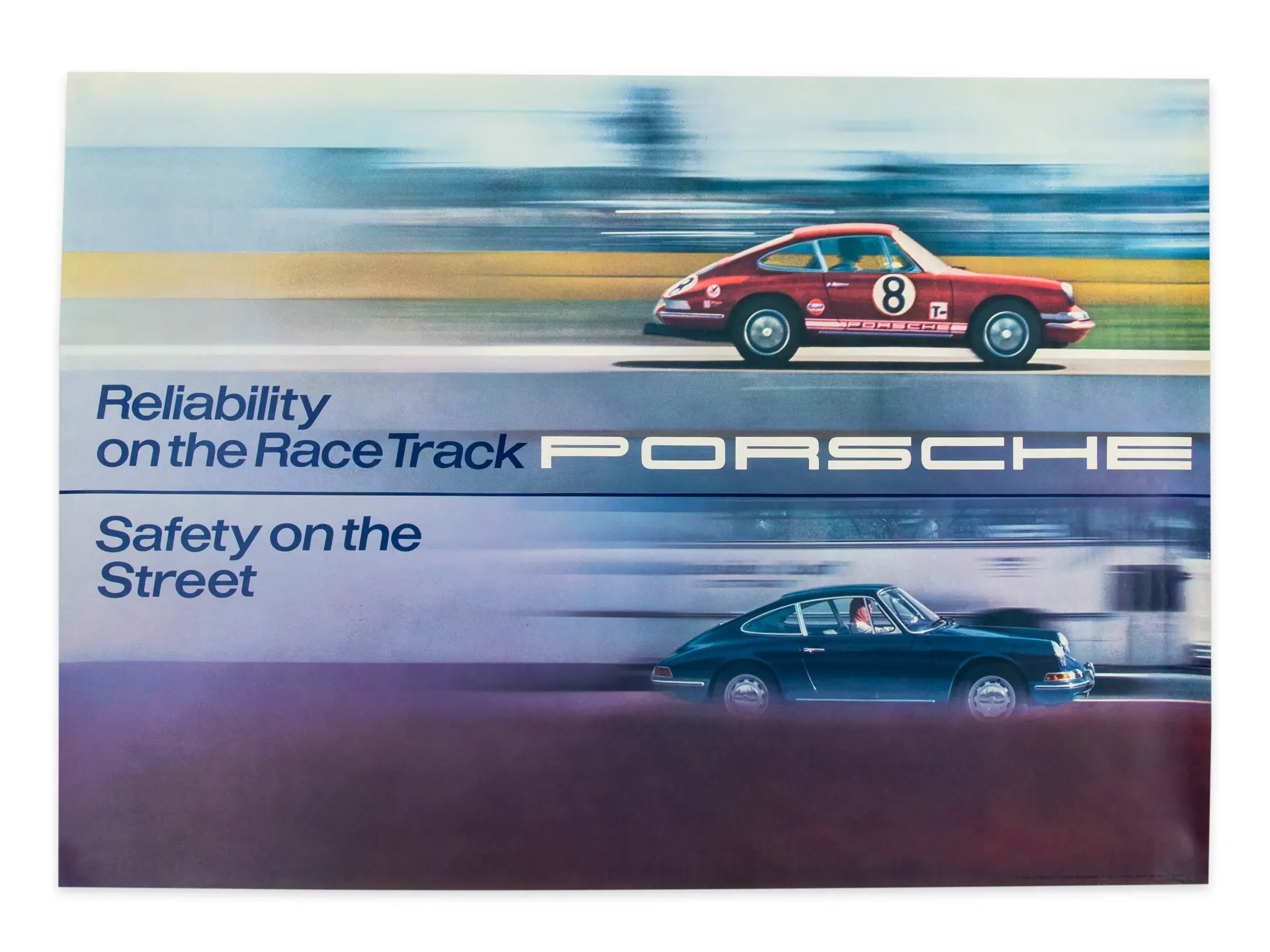 "Reliability on the Race Track Safety on the Street" Porsche 911 ...