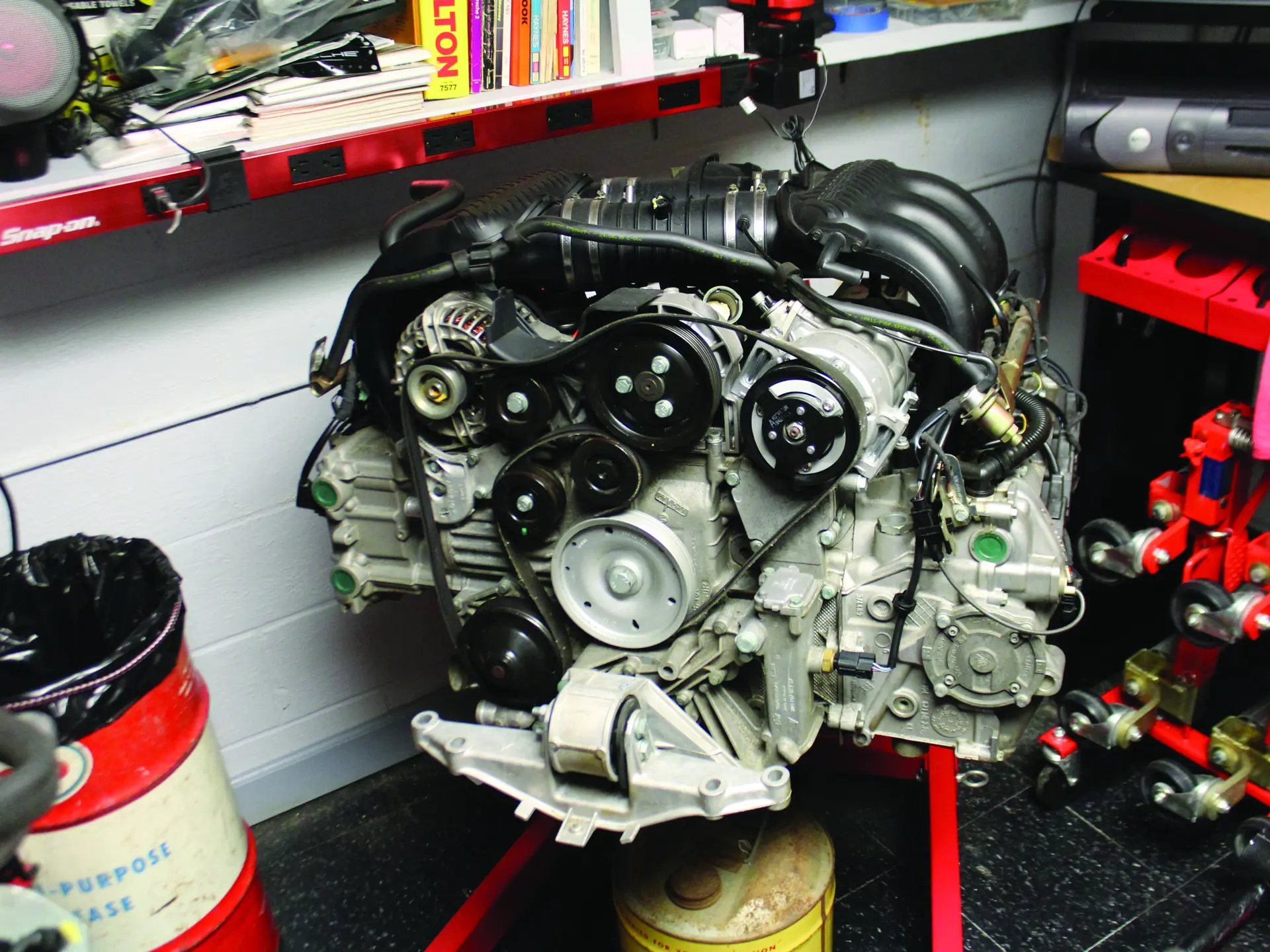 Porsche 2000 Boxster Engine on Stand | Fort Lauderdale 2017 | RM Sotheby's