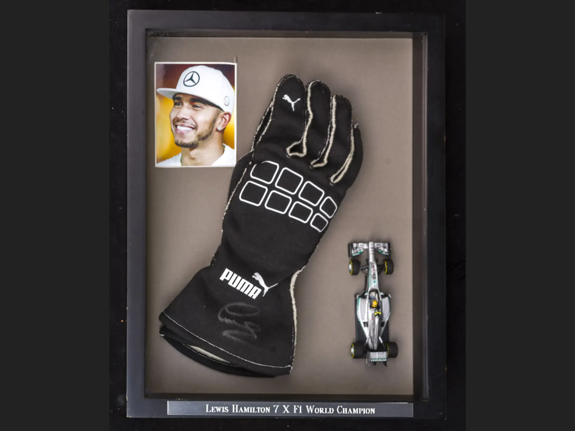Lewis Hamilton Race Worn and Signed Gloves | Open Roads, August 2021 ...