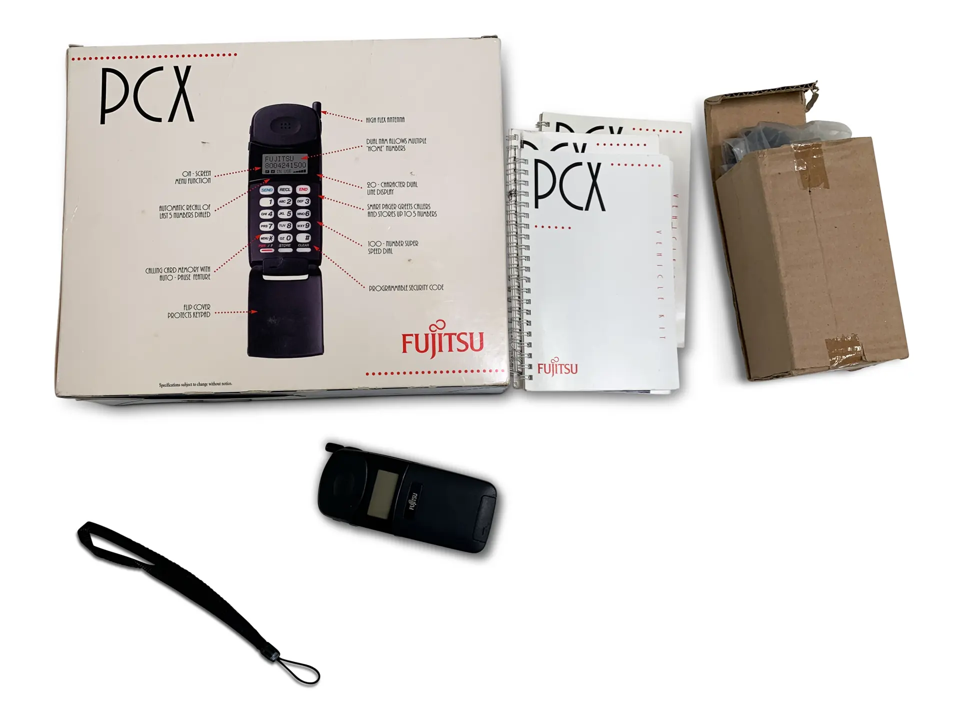 Fujitsu PCX Cellular Phone | The White Collection | Online | RM Sotheby's