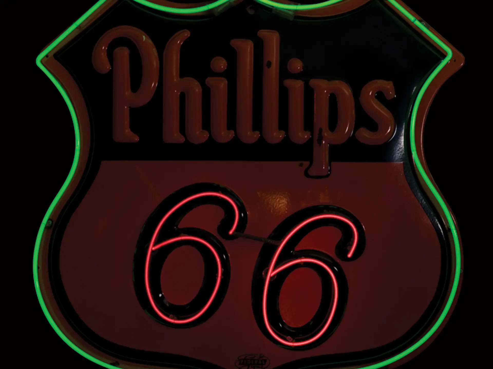 Phillips 66 Neon Sign | Vintage Motor Cars of Hershey 2009 | RM Sotheby's