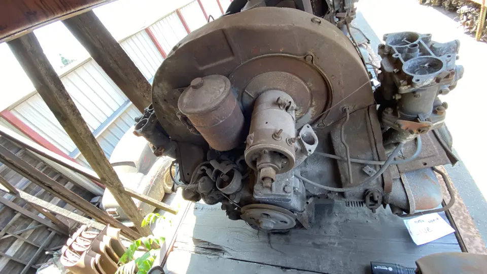 Porsche 356 B 1600 Engine | The Junkyard: The Rudi Klein Collection ...