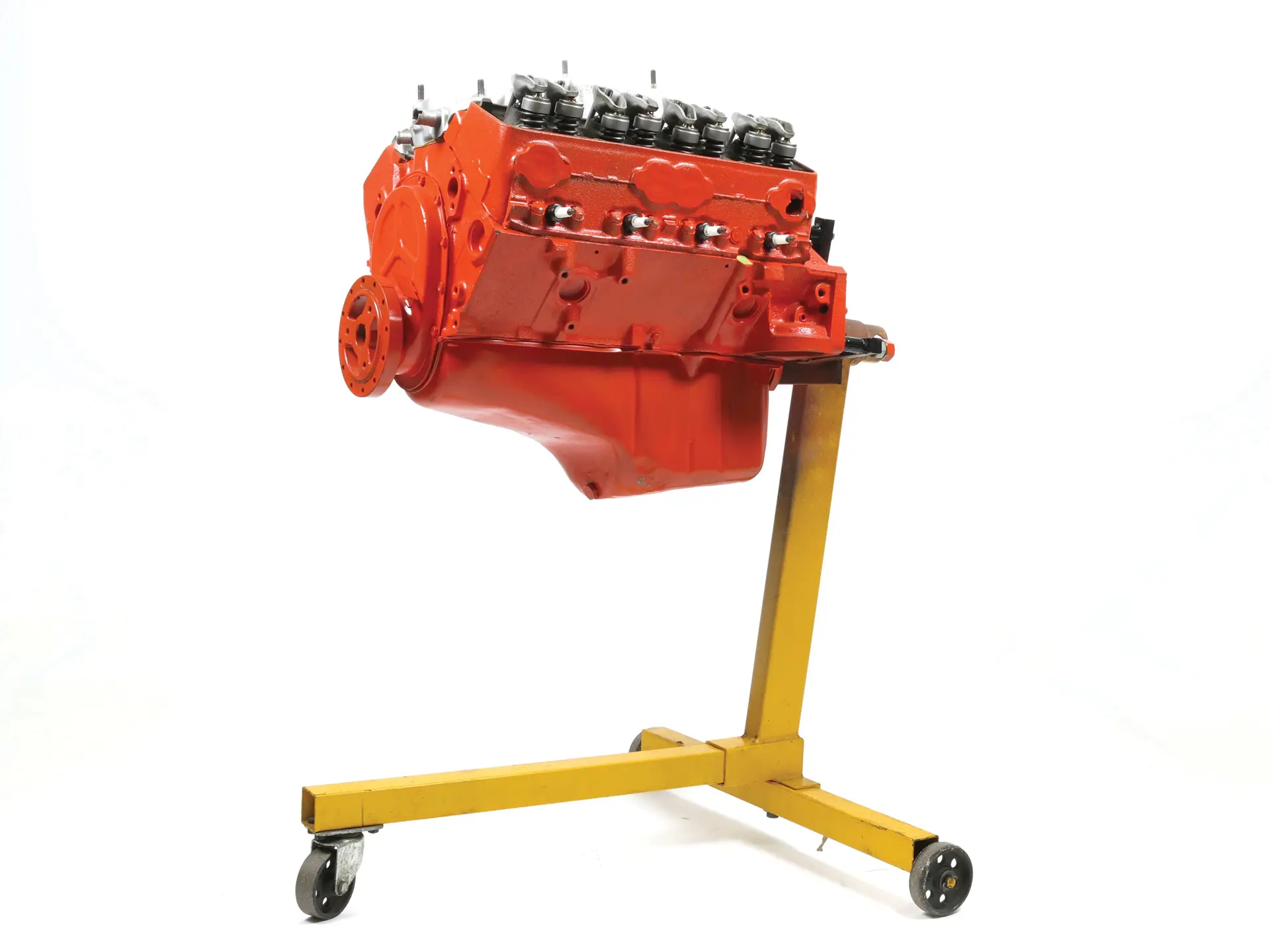 1968 Chevrolet Small Block V8 Engine, 327cid/350hp with Stand | Auburn ...