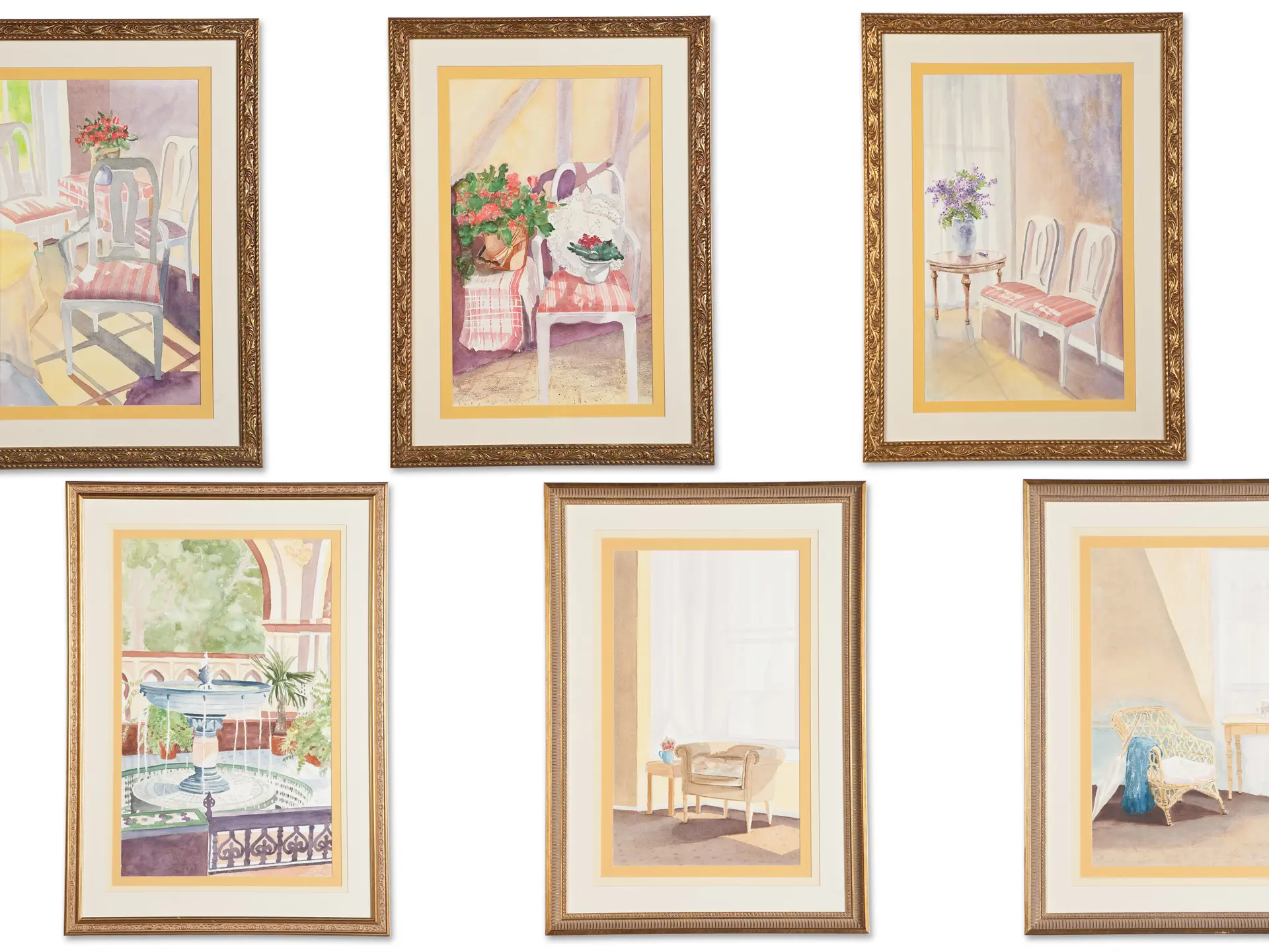 Original Watercolor and Five Assorted Reproductions | The Milhous ...