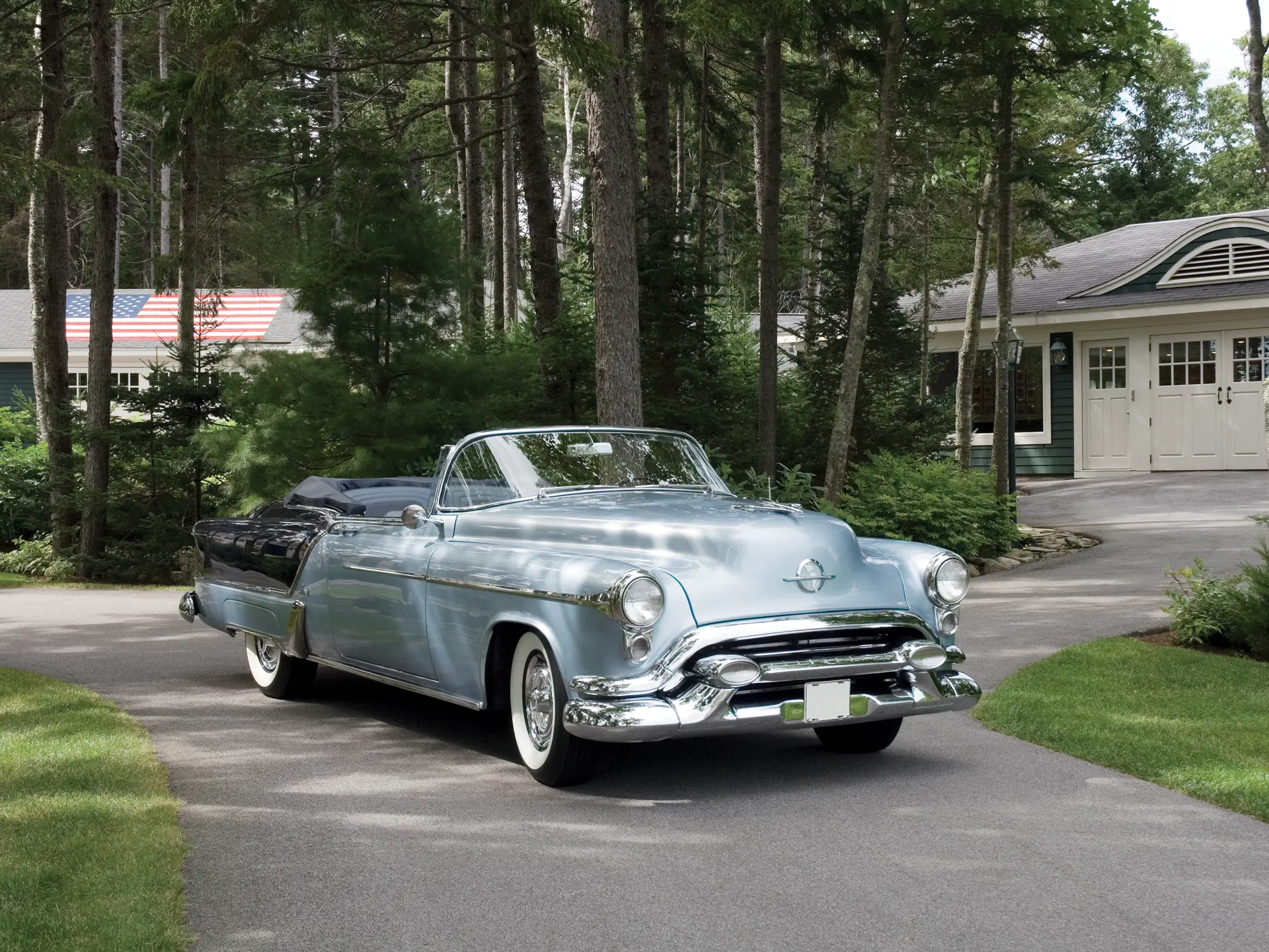 1953 Oldsmobile 98 Fiesta Convertible Coupe | Automobiles of Amelia ...