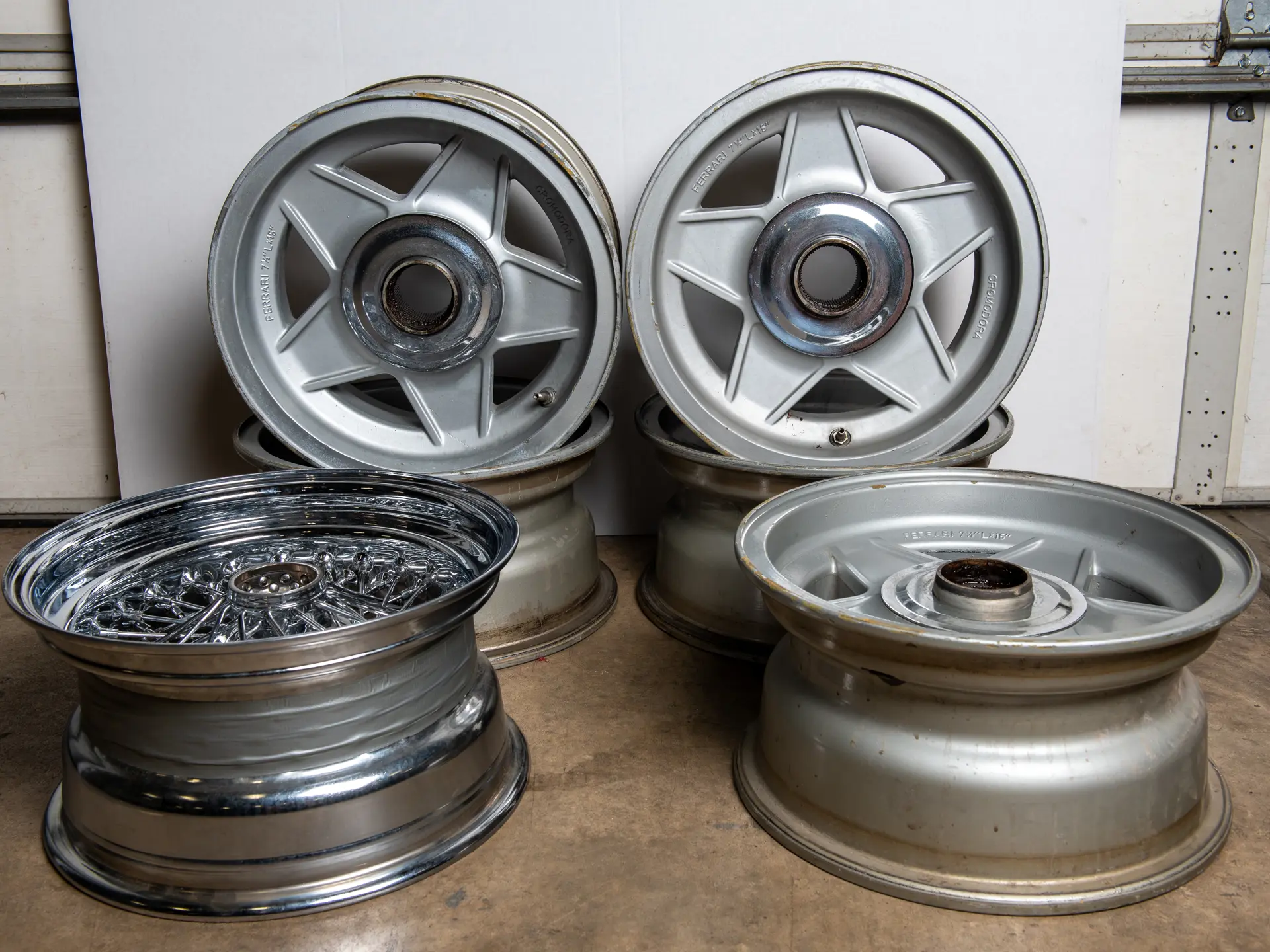 Set of Ferrari 7.5×15-in. Chromodora Wheels | Auburn Fall 2020 | RM ...