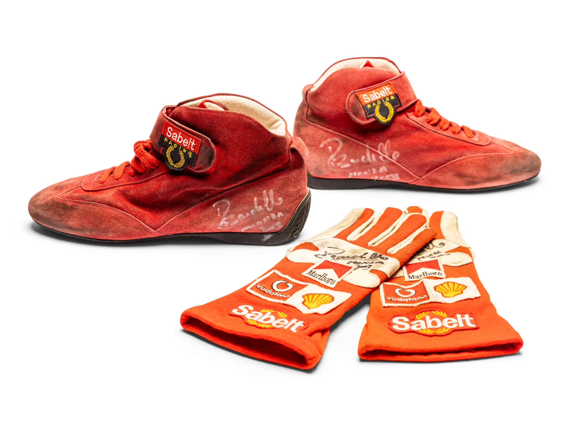 2003 Rubens Barichello Scuderia Ferrari Formula 1 Sabelt Signed Racing ...