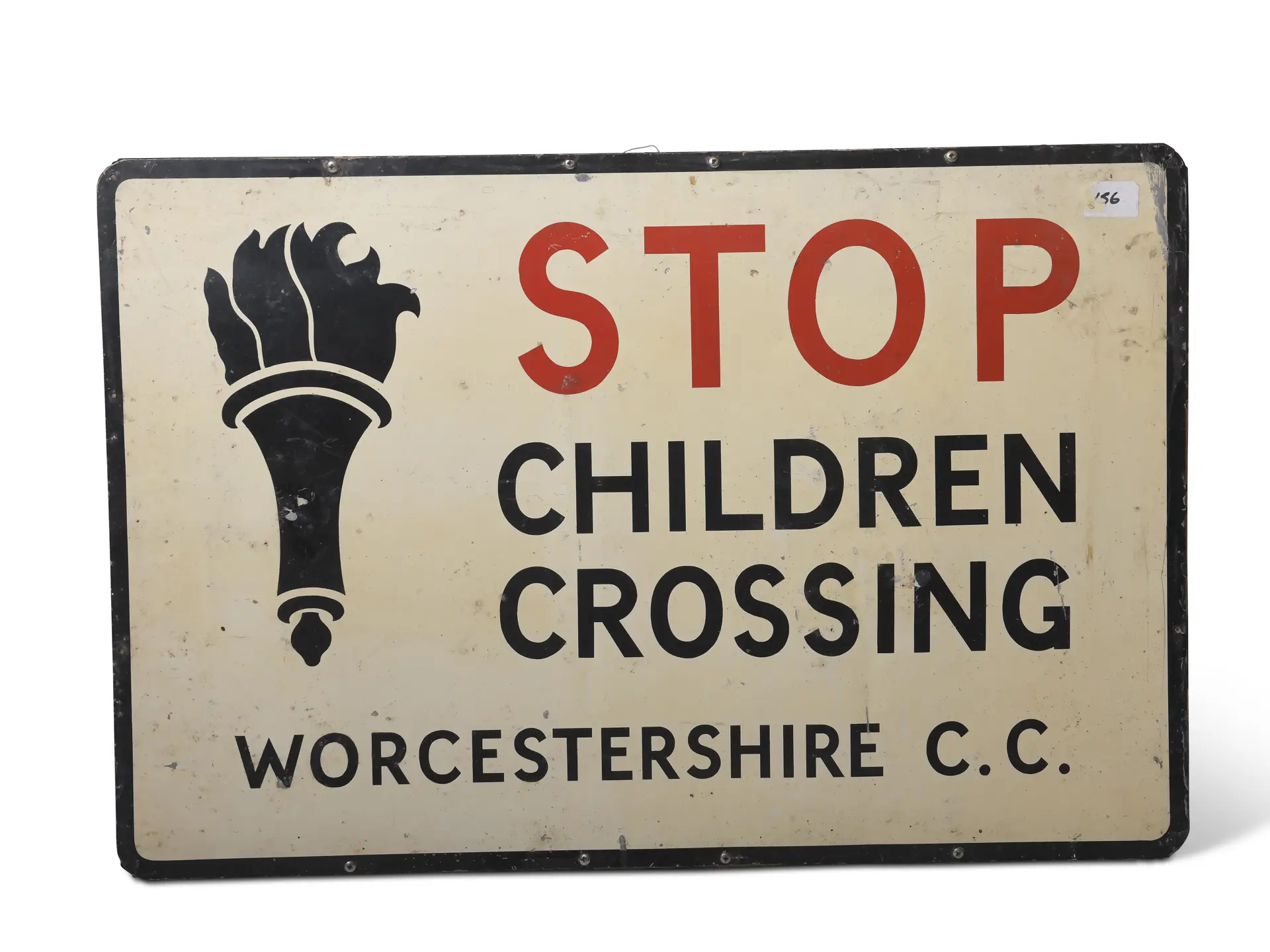 Stop Children Crossing Sign, Worcestershire | The Garagista Collection ...