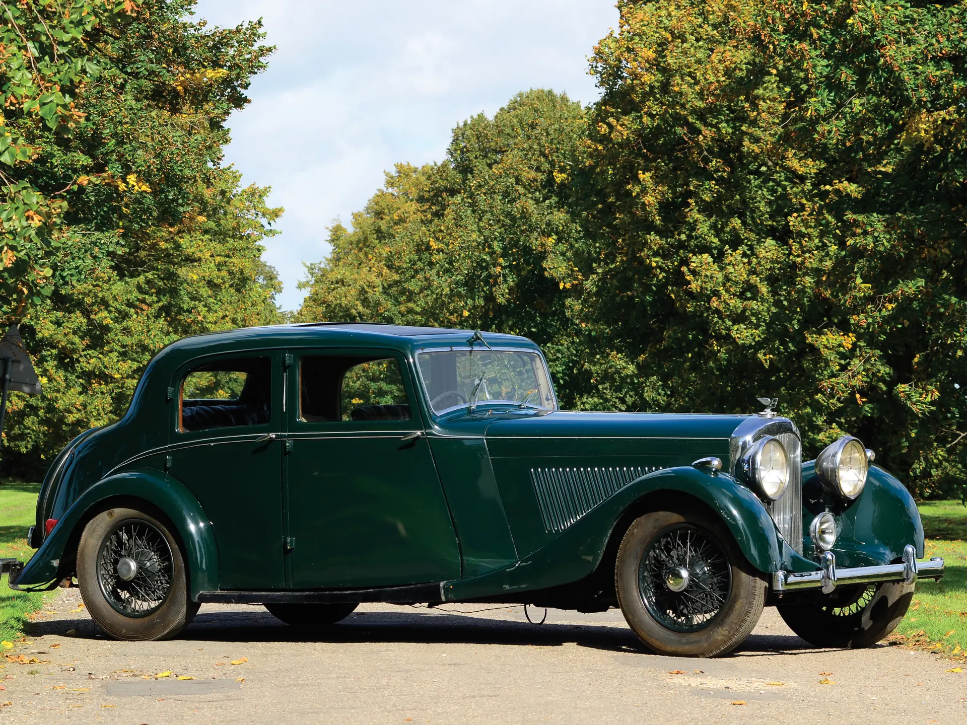 1936 Bentley 4-1/4 Litre Sports Saloon by Park Ward | Aalholm Automobile Collection | RM Sotheby's