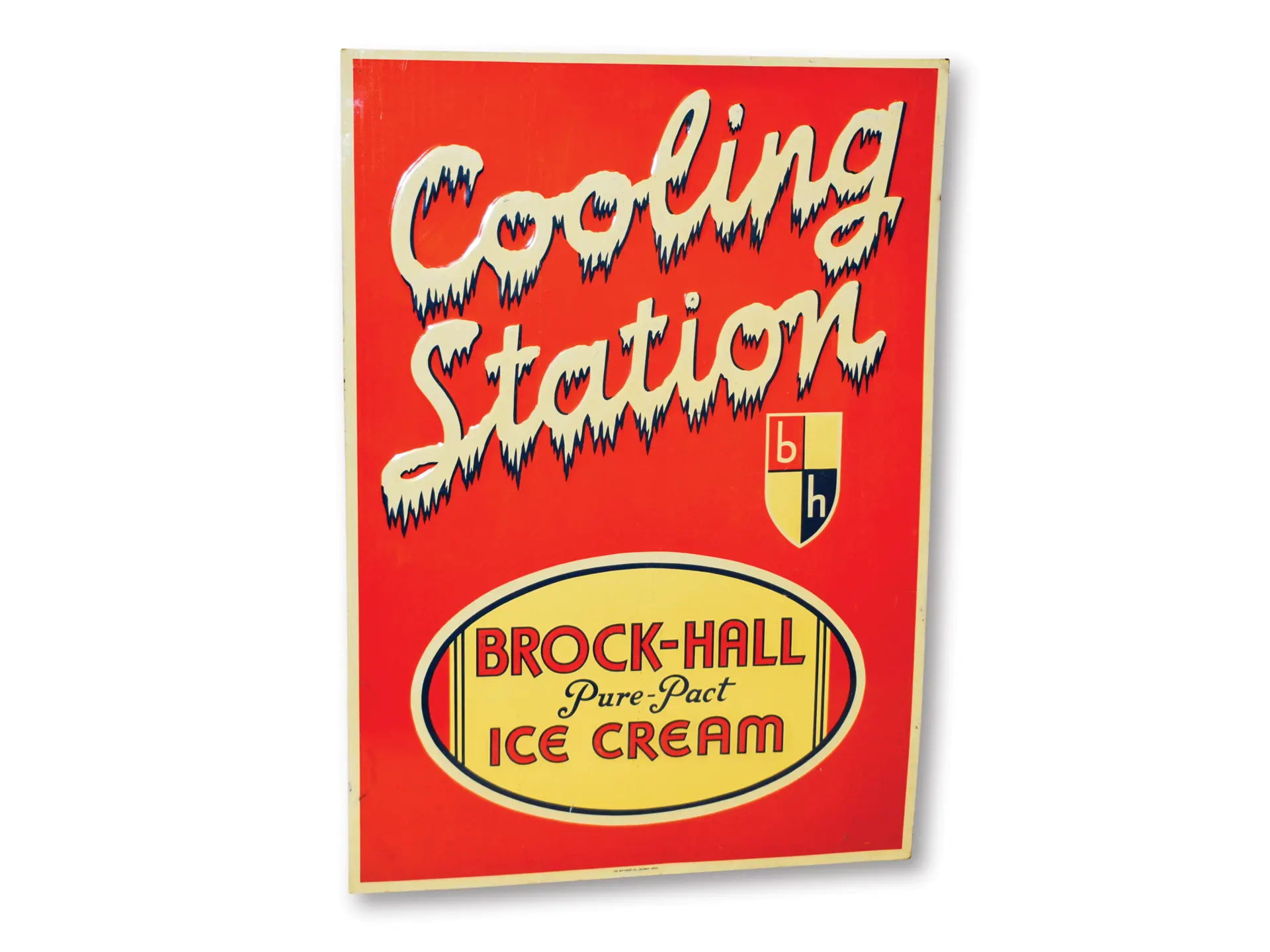 Brock-Hall Ice Cream Cooling Station Sign | Auburn Spring 2019 | RM ...