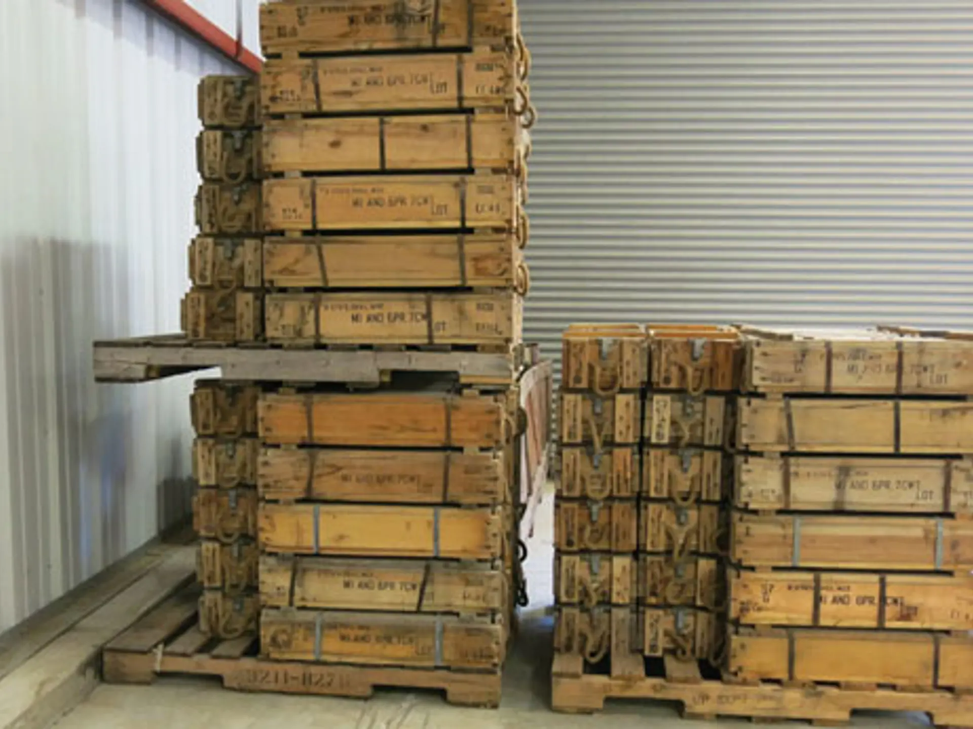 Two Skids Of 57G 2CTGS Drills Rounds | The Littlefield Collection | RM Sotheby's