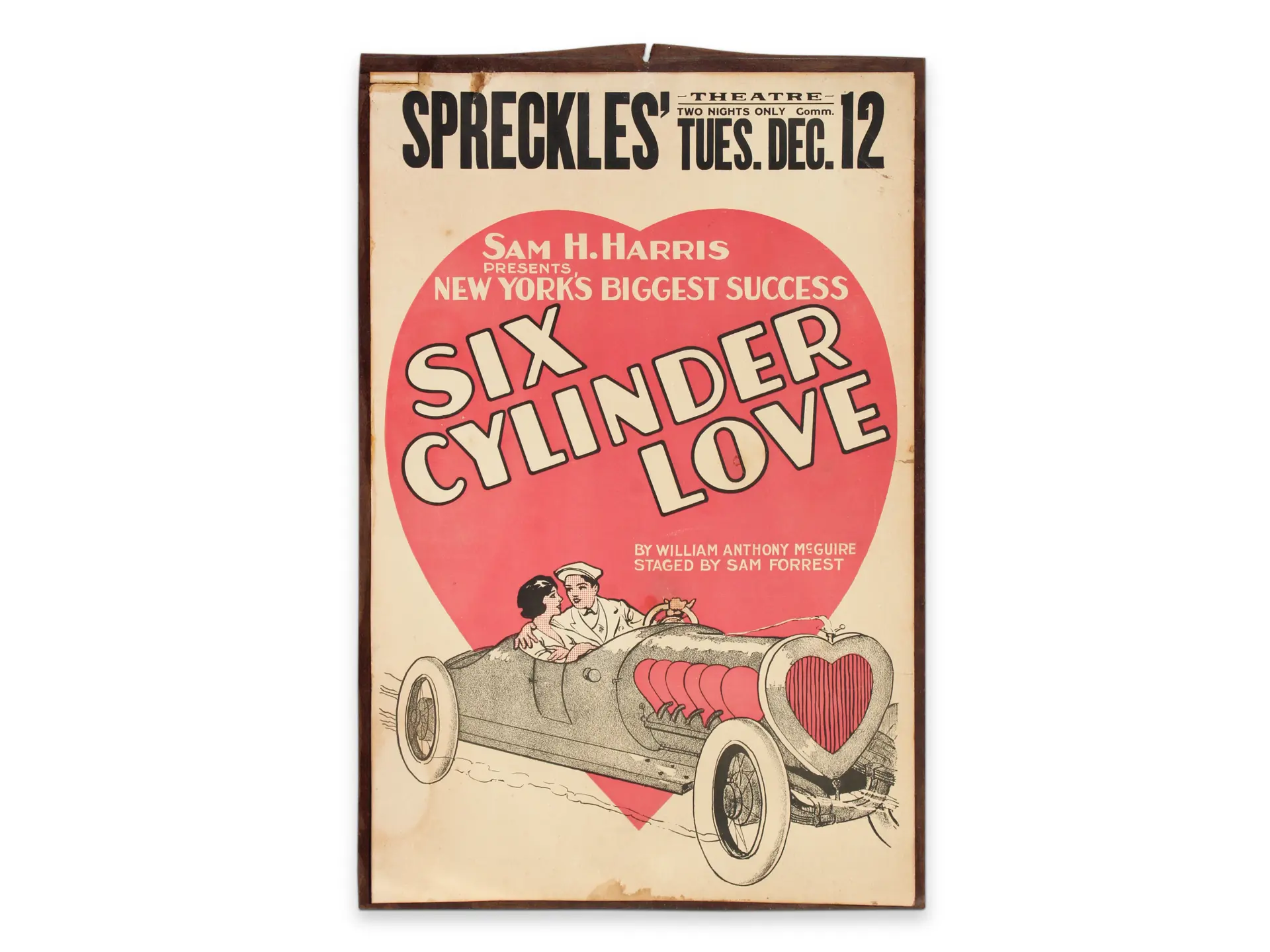 Six Cylinder Love Event Movie Poster | Hershey 2023 | RM Sotheby's