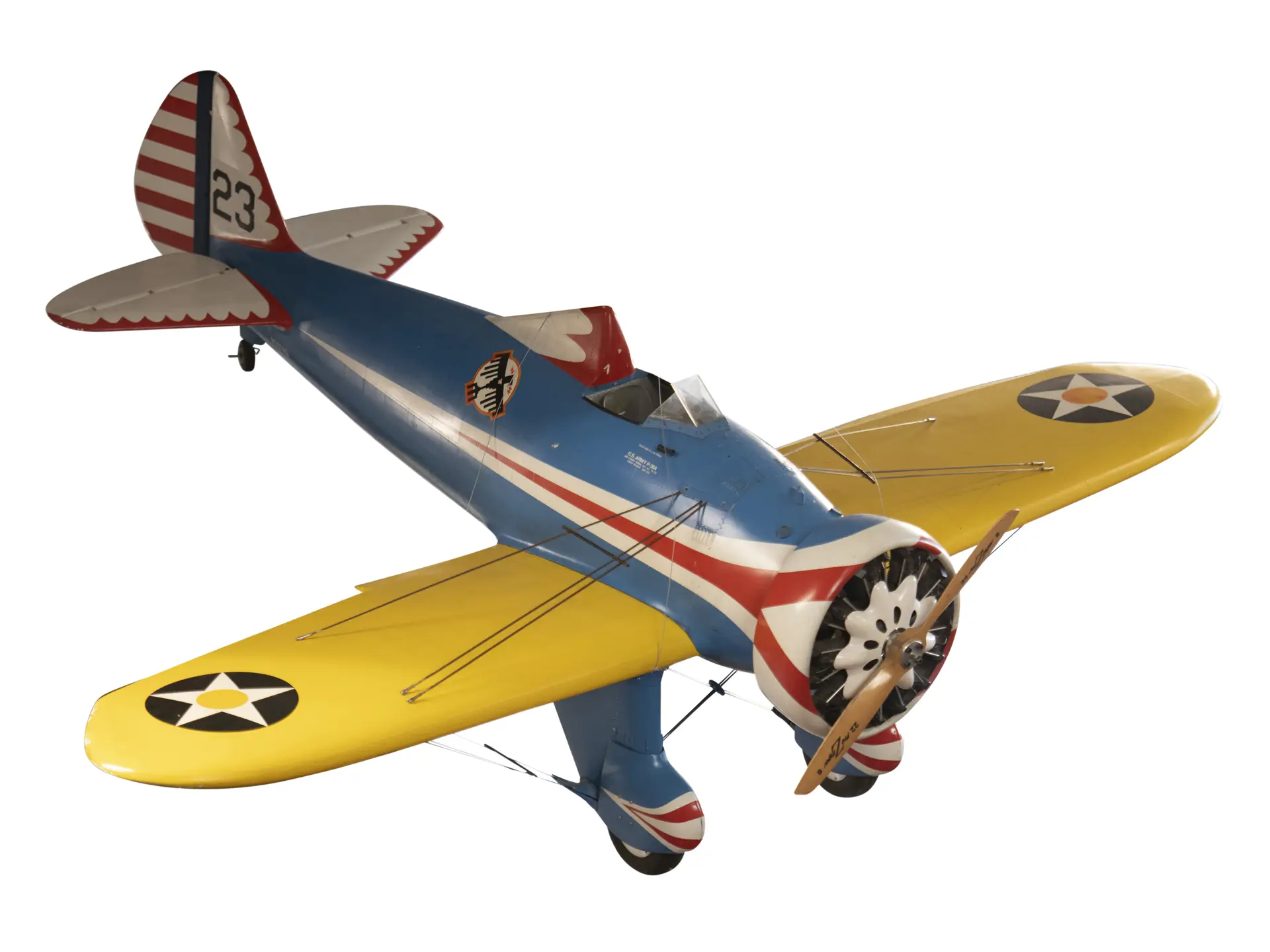 U.S. Army Doulgas P-26 "Peashooter" Model Airplane | Gene Ponder ...