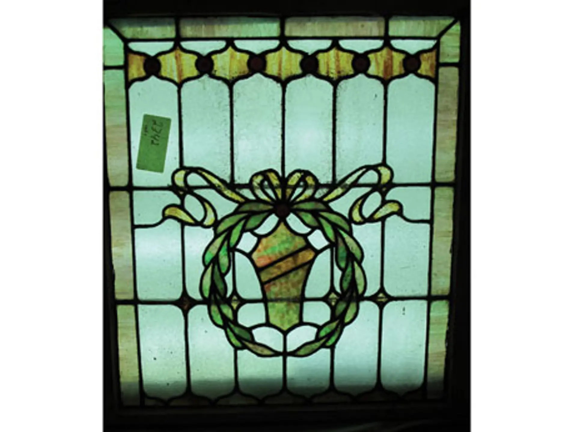 Two Pieces of Stained-Glass | The Bennett Collection | RM Sotheby's