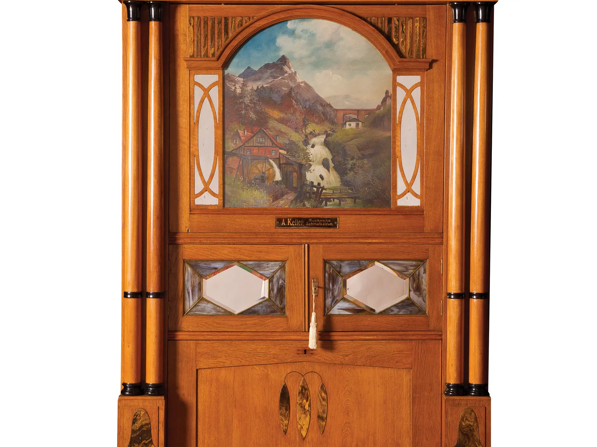 1913 Hupfeld Pepita V Orchestrion with Moving Scene | The Milhous ...