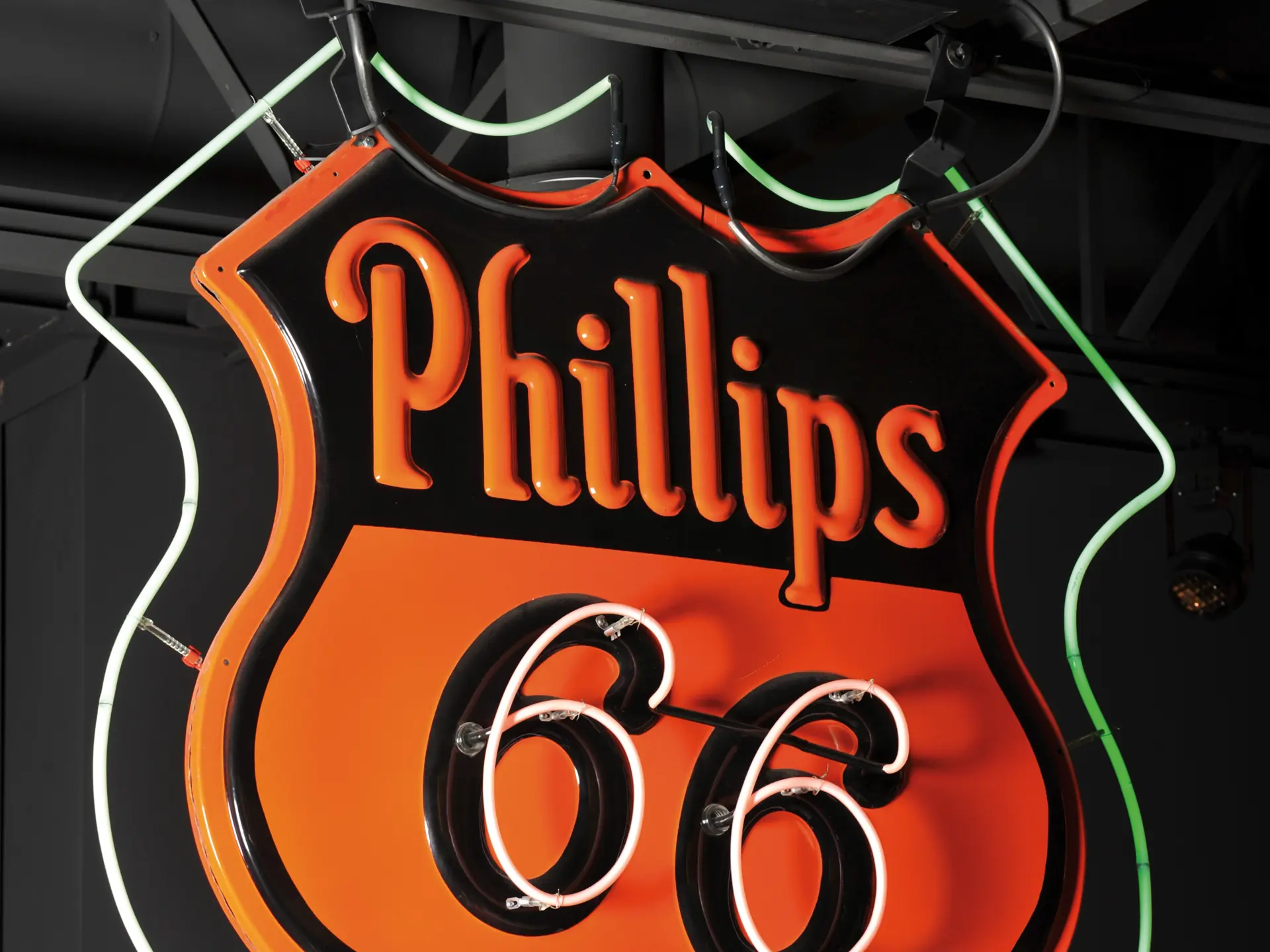 Phillips 66 Shield Sign | The Milhous Collection | RM Sotheby's