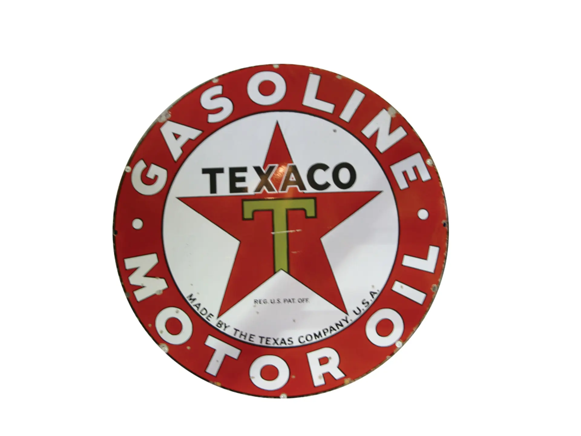 TEXACO SIGN | Private Collection of Tom & Marlene Stackhouse | RM Sotheby's