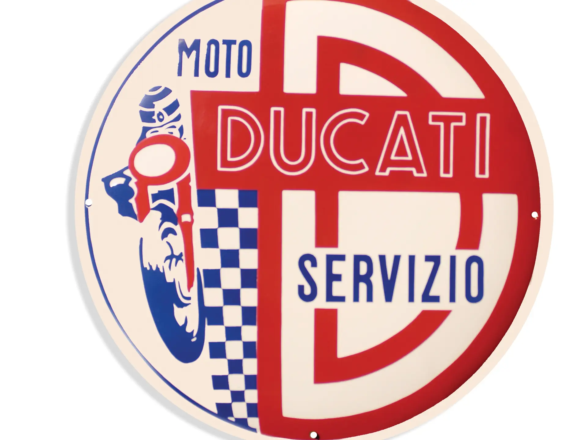 DUCATI AND MOTO GUZZI SIGNS | The Ponder Collection | RM Sotheby's